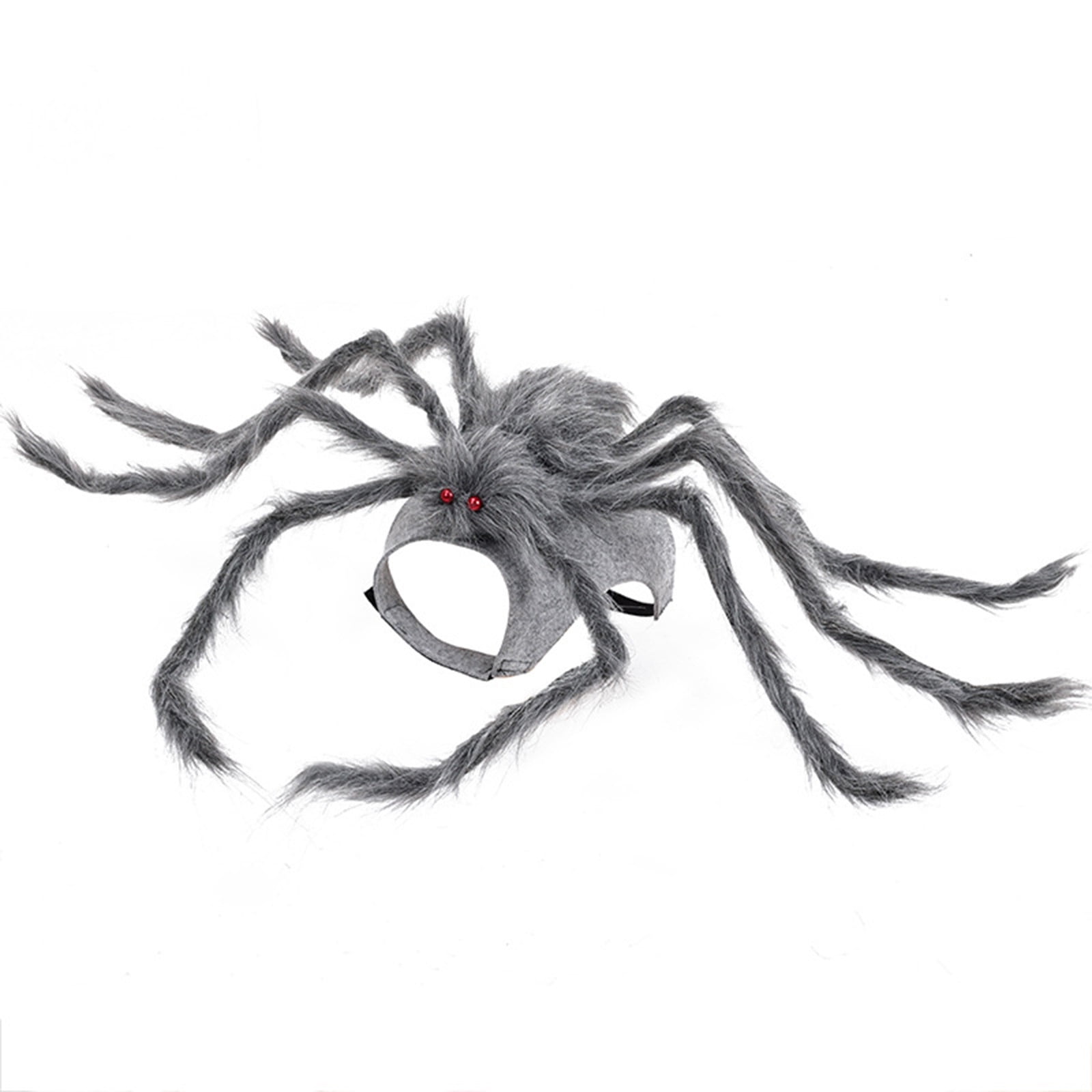 EUDIDV Creepy Props Halloween Pet Clothes Big Spider Transformation ...