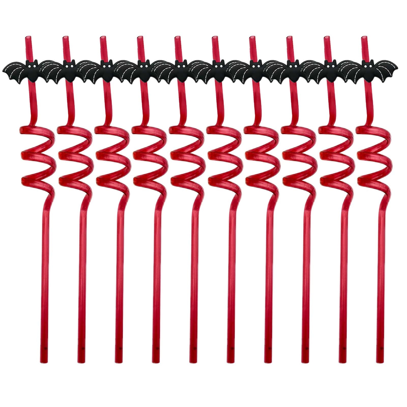 EUDIDV Creepy Props New Crazy Halloween Popular Straws Birthday Party ...