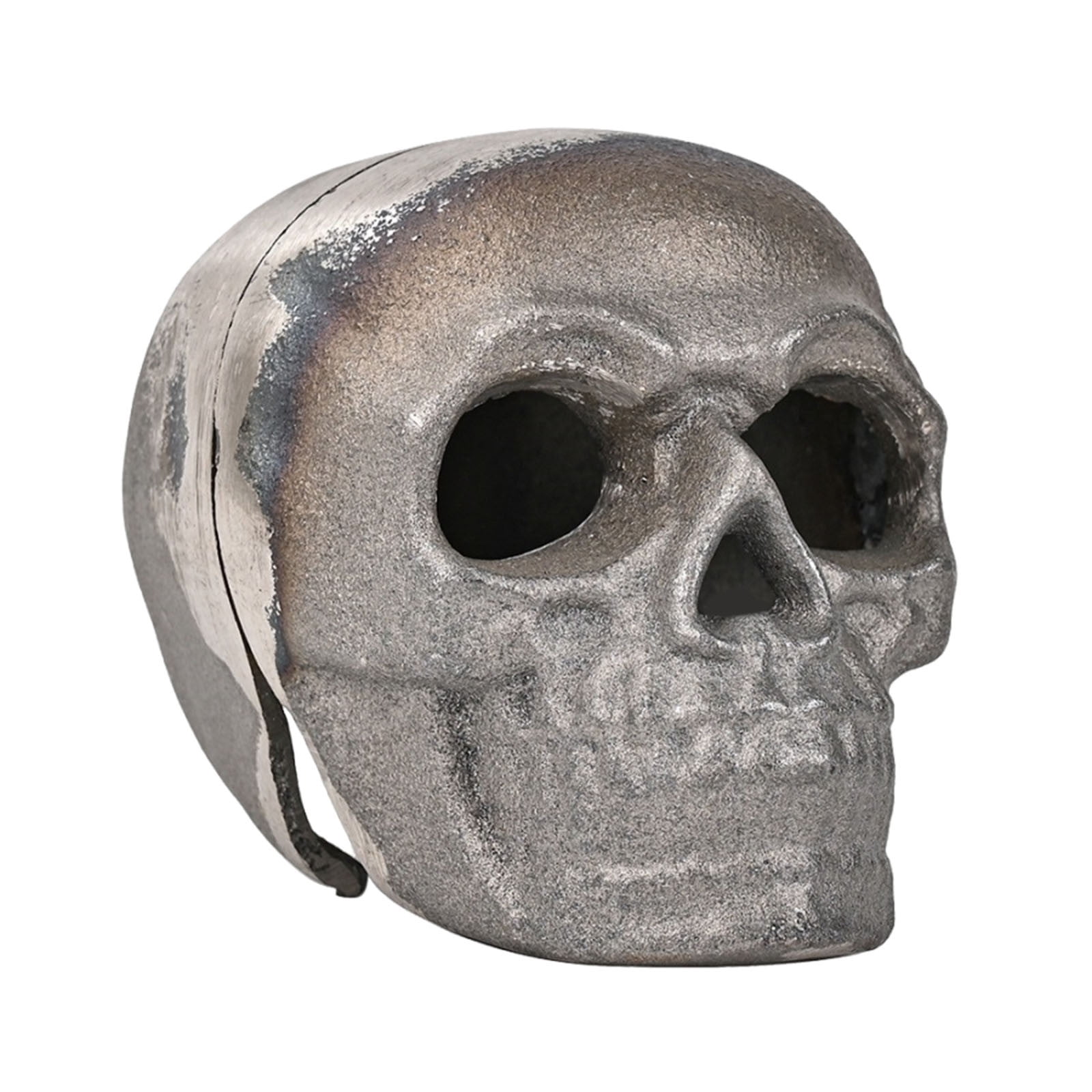 EUDIDV Creepy Skeleton Halloween Metal Fire Pits Skull Stove Barbecue ...