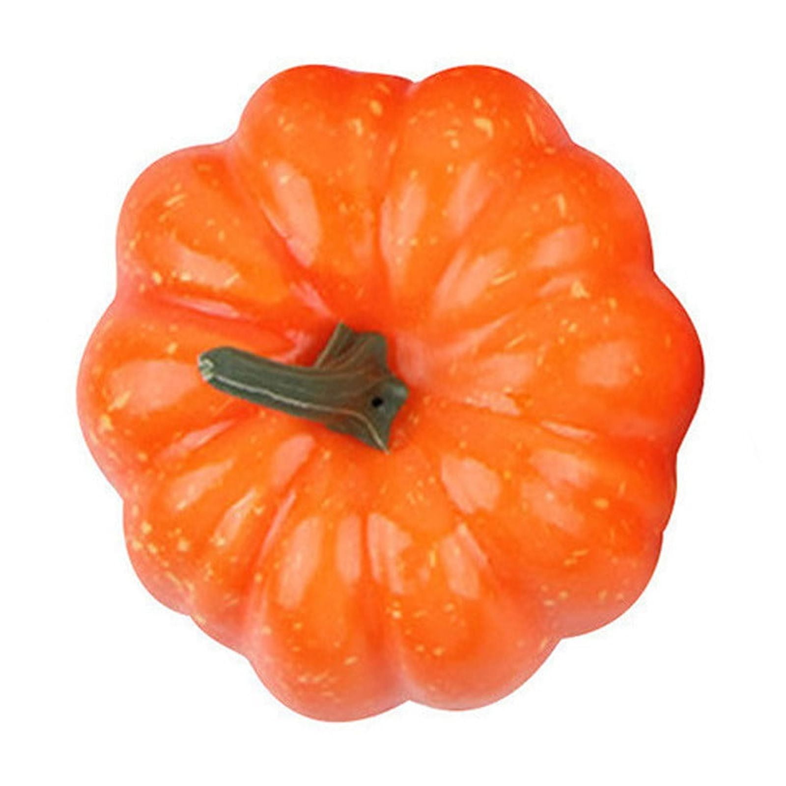 EUDIDV Creepy Tabletop Decor Artificial Pumpkins Mini Fake Pumpkins ...