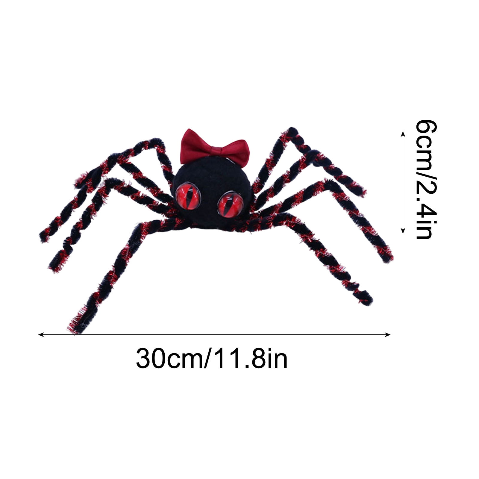 EUDIDV Creepy Tabletop Decor Halloween Party Venue Layout Props Spider ...