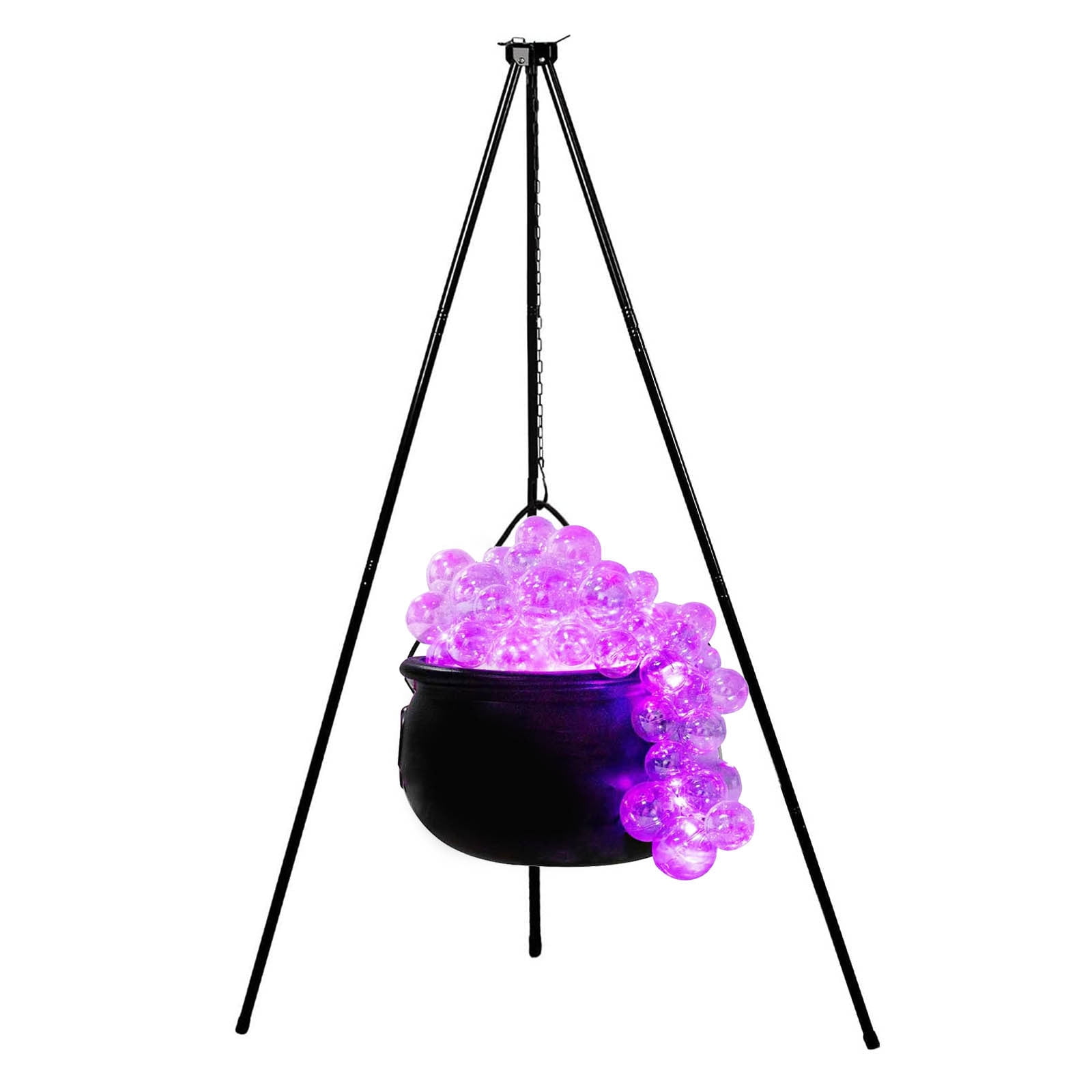 EUDIDV Creepy Tabletop Decor Witch Jar Bubble Pot Set Luminous Witch ...