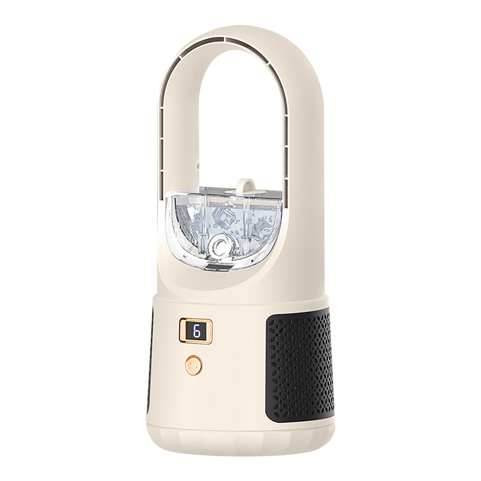 EUDIDV Desk Fans Small Quiet Desktop Bladeless Humidification Fan ...