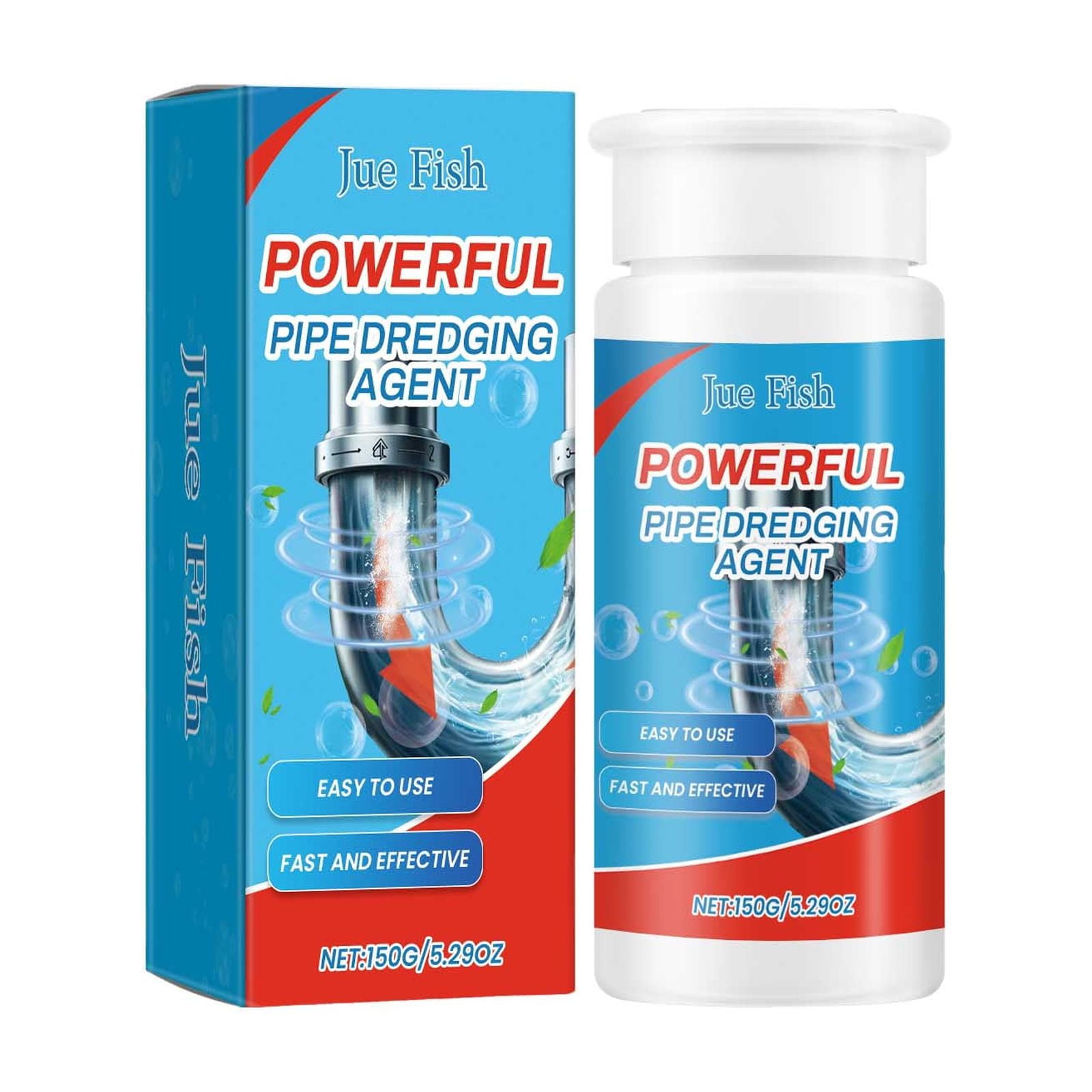 EUDIDV Drain Clog Remover Powerful Pipe Dredging Agent To Quickly Clear ...