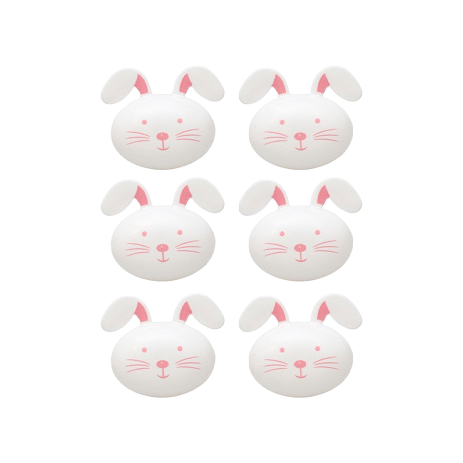 EUDIDV Easter Decor,6Pcs Easter Eggs Bunny Open Lid Sweepstakes Eggs ...