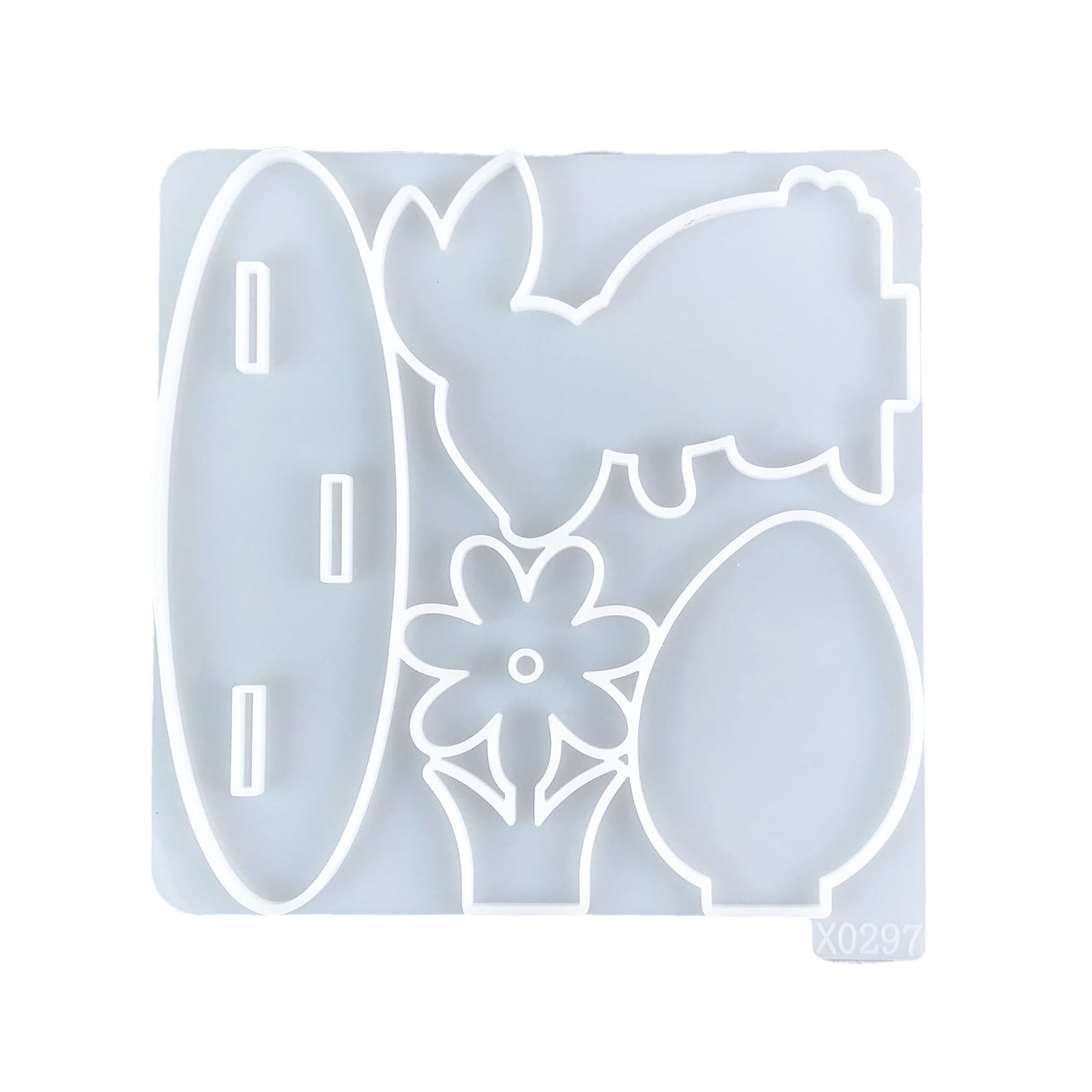 EUDIDV Easter Decorations Easter Eggs Easter Bunny Combo DIY Spring ...