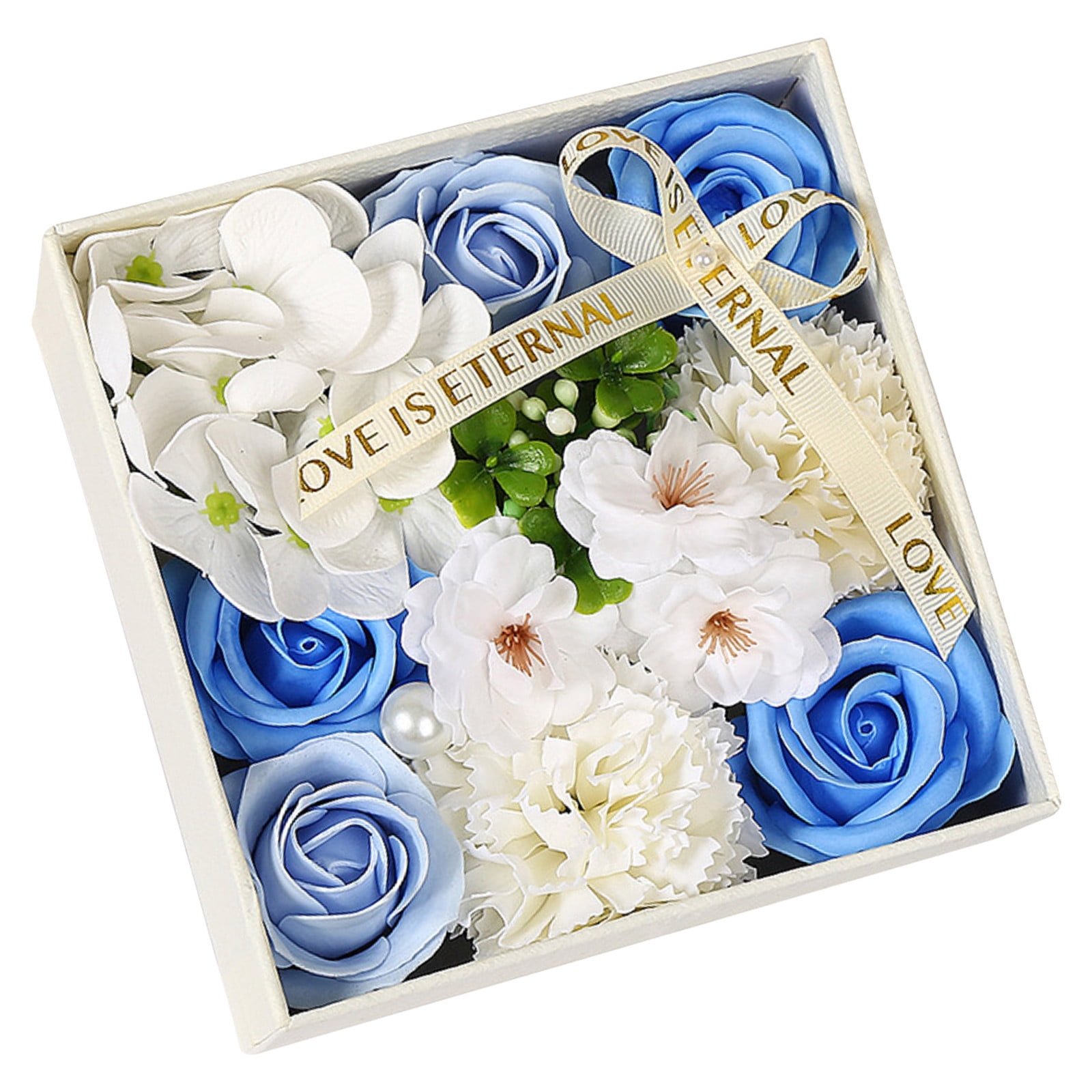 EUDIDV Exquisite Soap Bouquet Romantic Soap Blossoms Valentine's Day ...