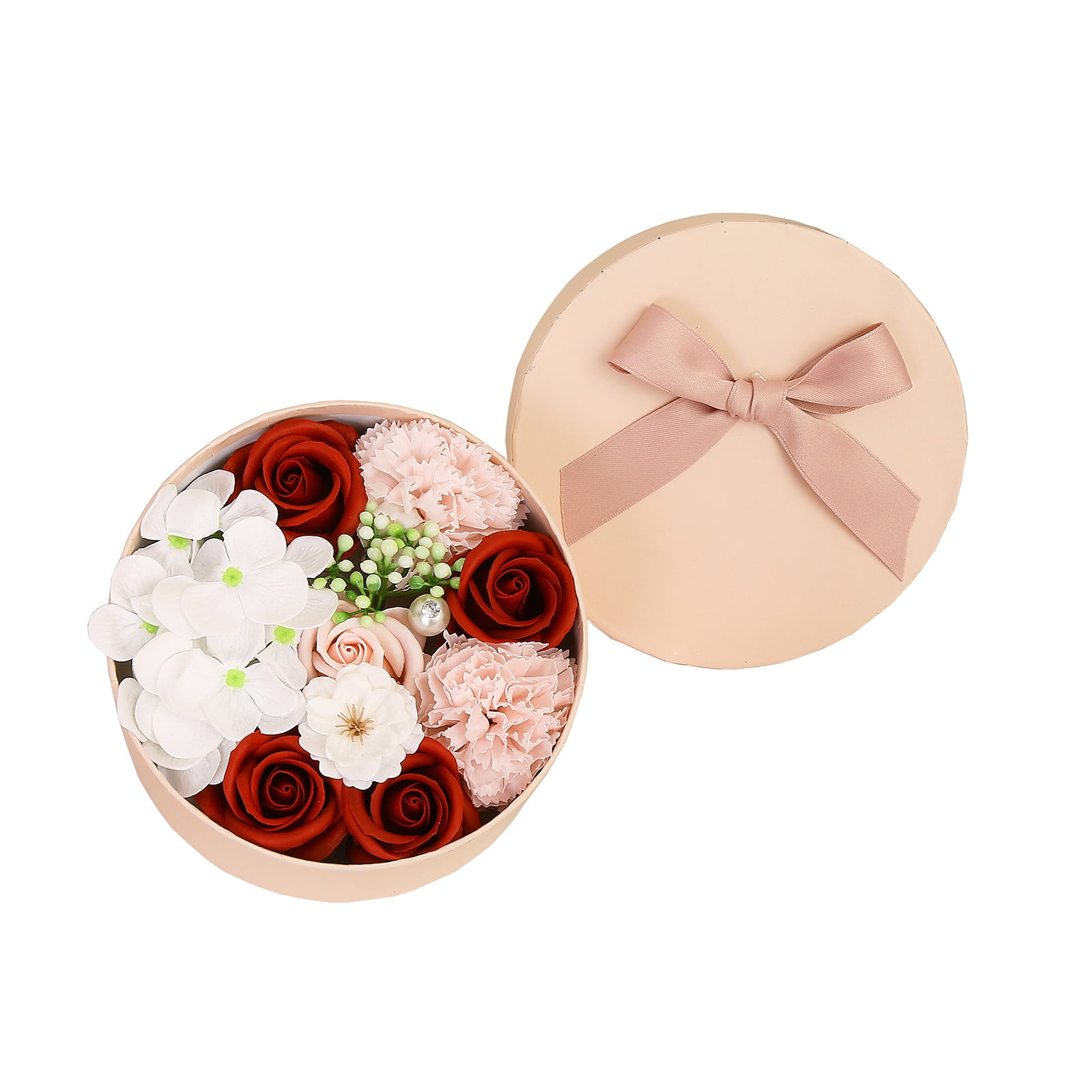 EUDIDV Exquisite Soap Bouquet Romantic Soap Blossoms Valentine's Day ...