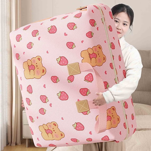EUDIDV Extra-Large Capacity Portable Storage Bag Non-woven Fabric ...