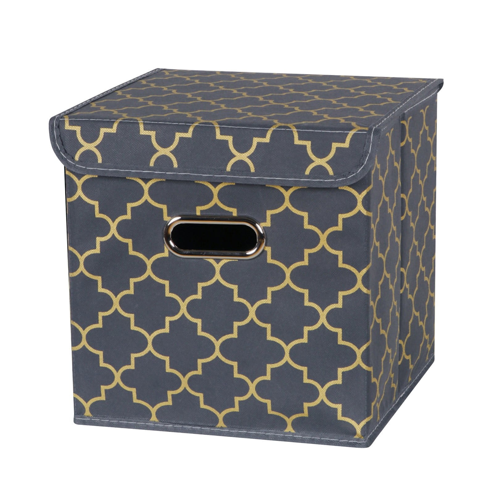 EUDIDV Extra-Large Cloth Storage Box Fabric Storage Box With Lid Drawer ...