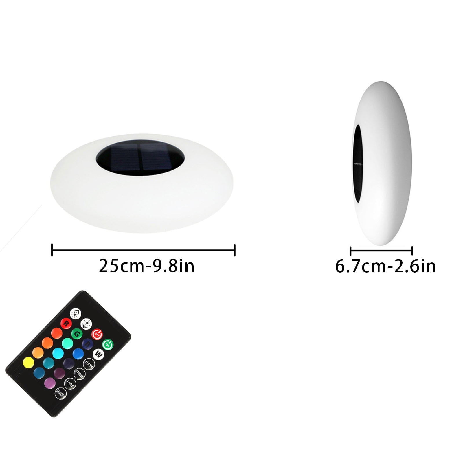 EUDIDV Floating Pool Lights Water Floating Swimming Pool Outdoor ...