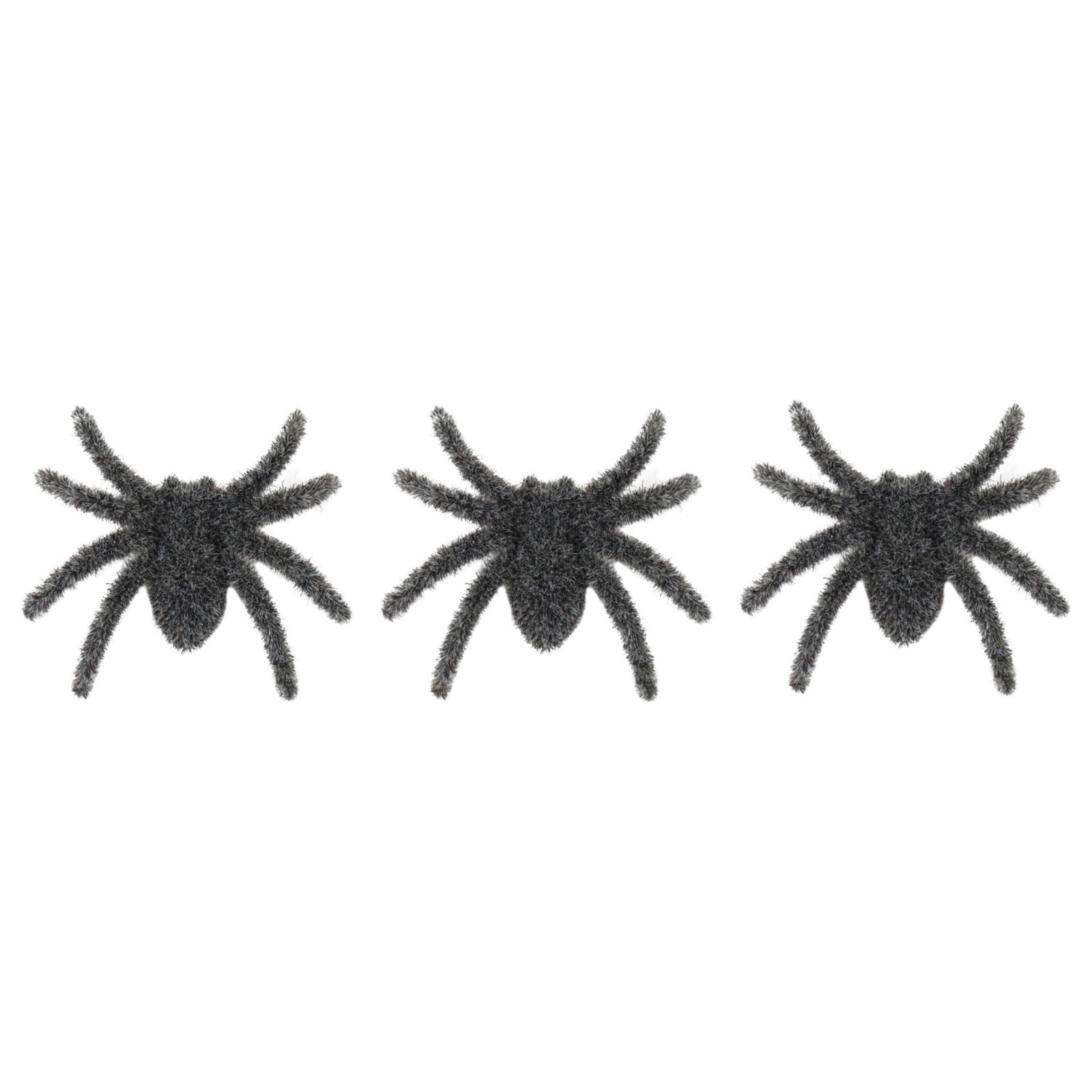 EUDIDV Halloween Ornaments Halloween Flocking Spider Horror Simulation ...