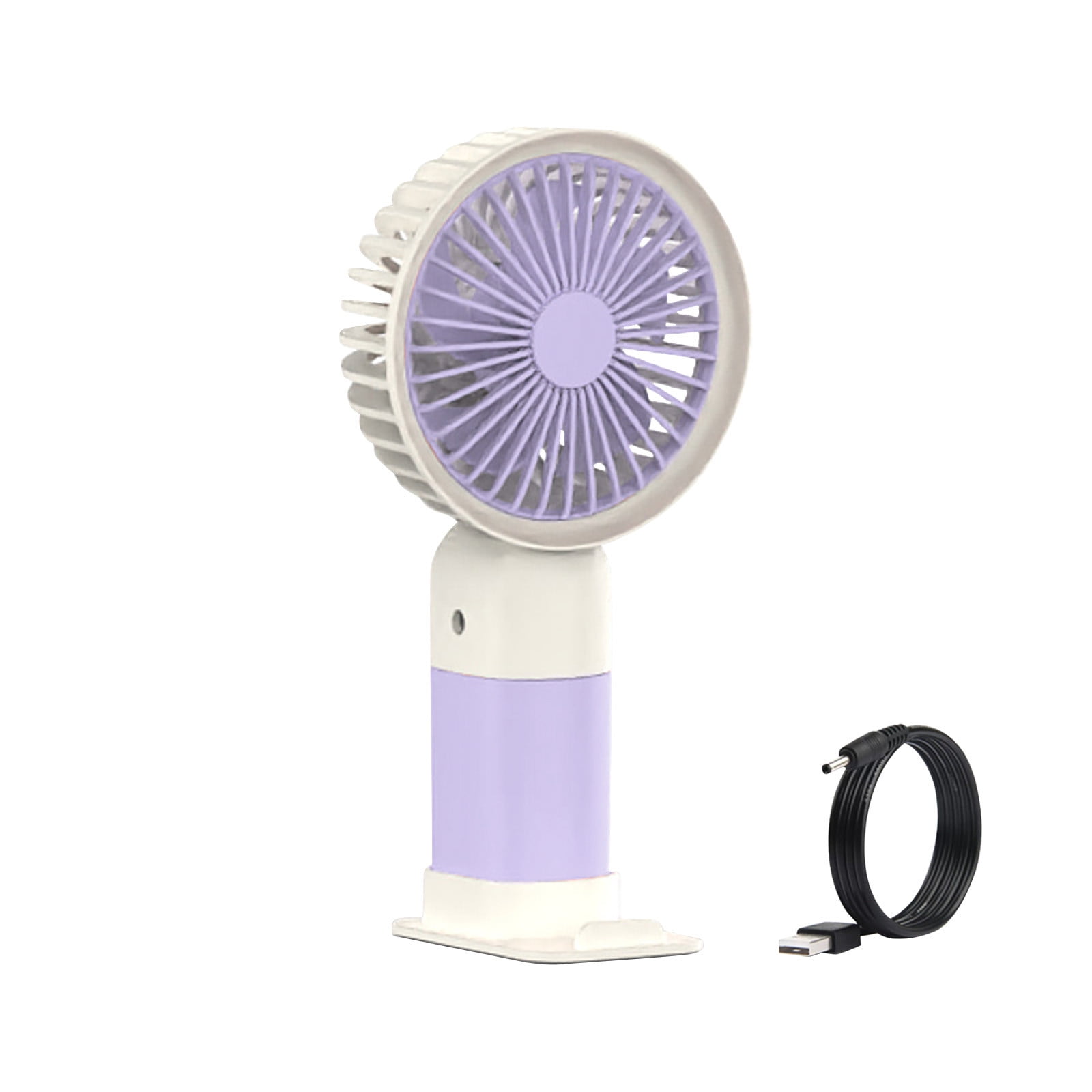 EUDIDV Handheld Mini Fan New Usb Handheld Fan With Fan Base- Vertical ...
