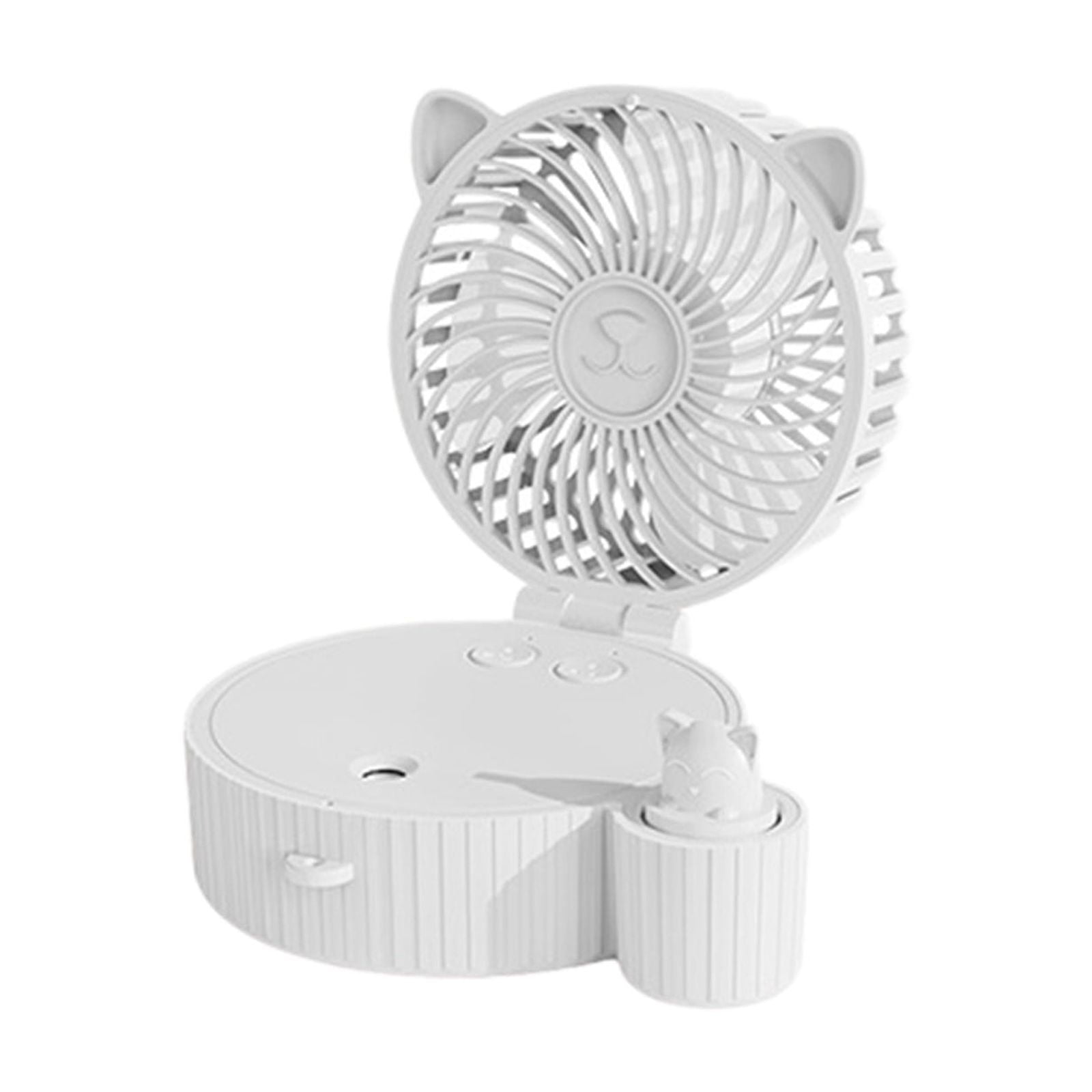 EUDIDV Handheld Mini Fan Portable Conditioner USB Chargeable Chiller ...