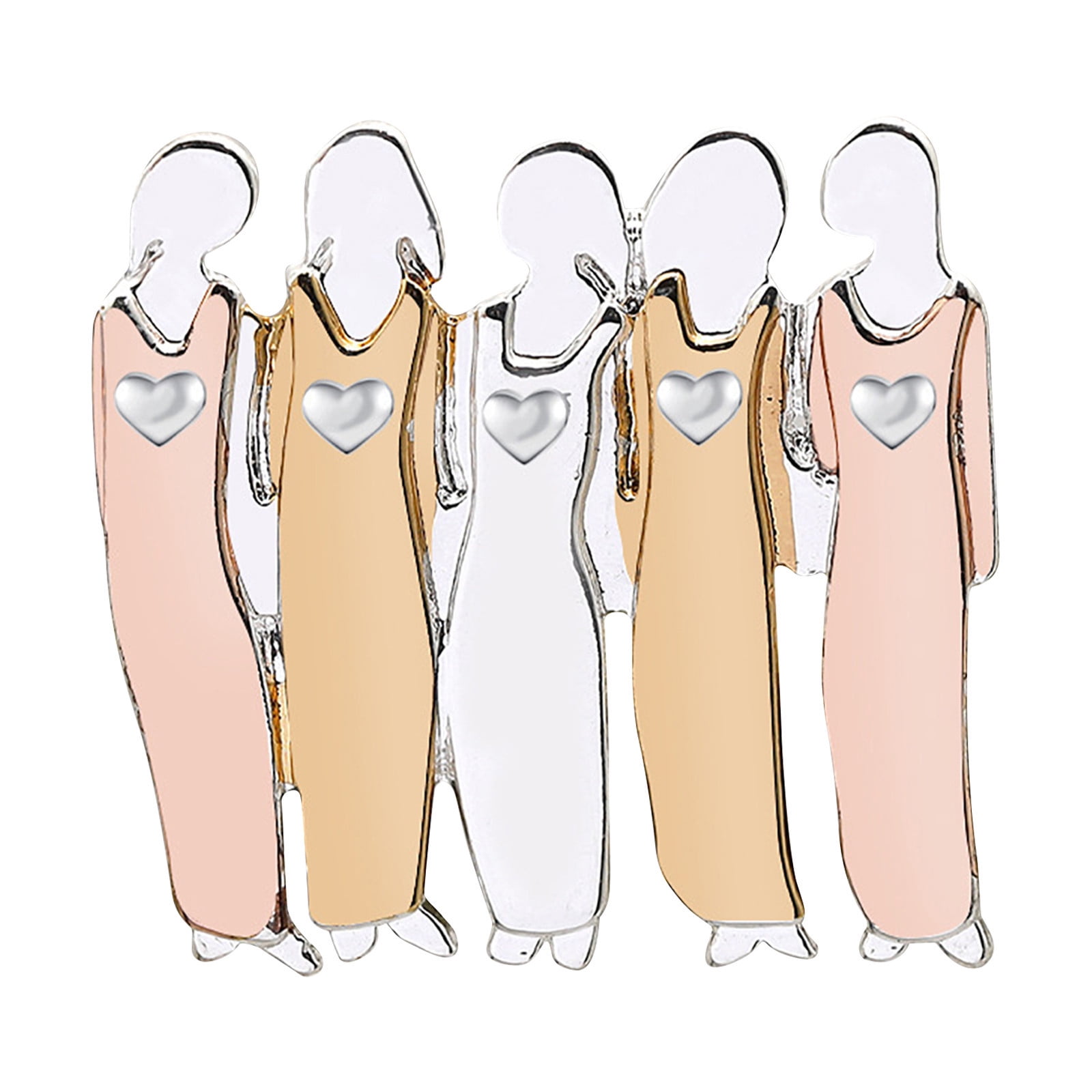 EUDIDV Home Decor Clearance Far Fetched My Beautiful Sisters Brooch Pin ...