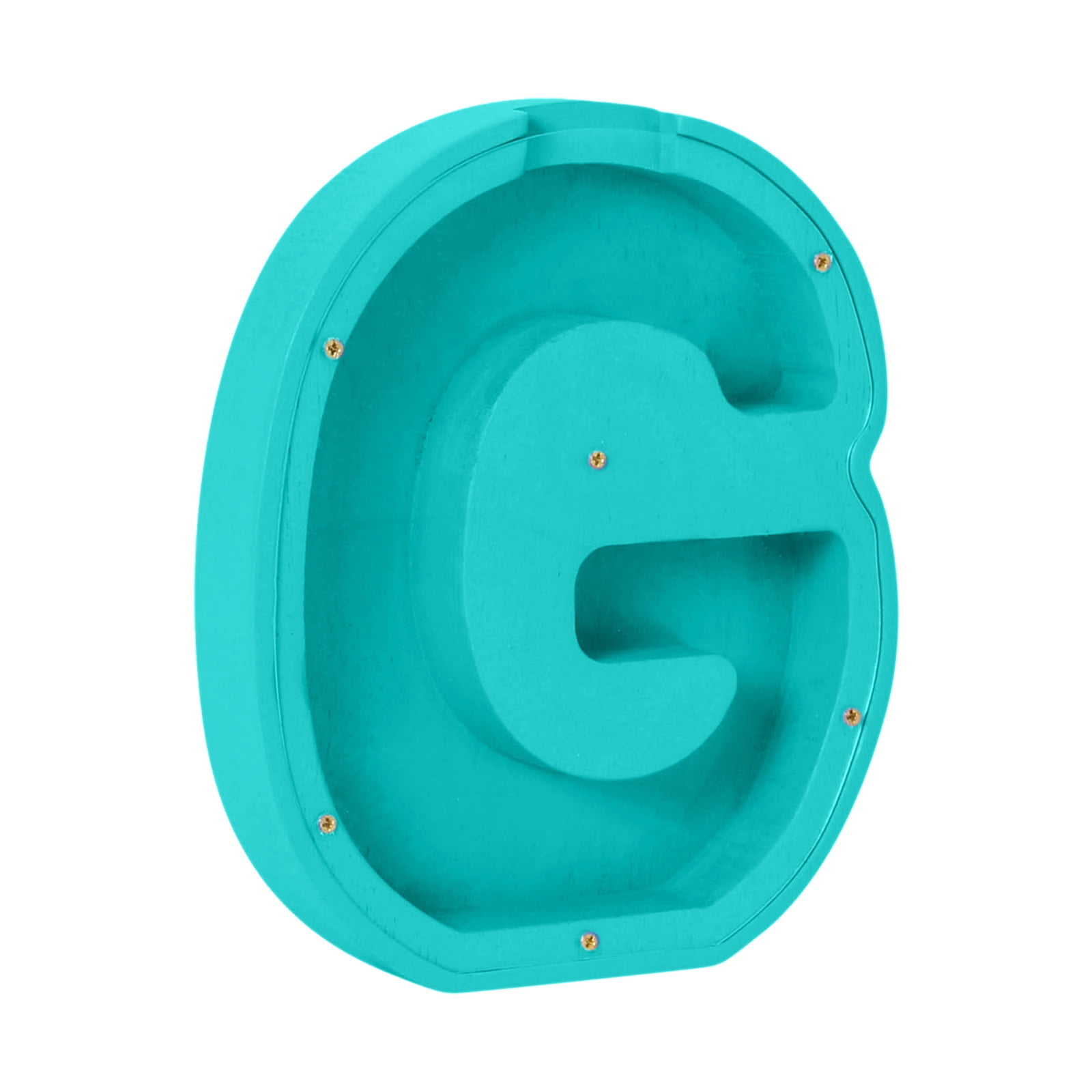 EUDIDV Home Decor Clearance Wooden Money Bank Colored Letters Coin Bank ...