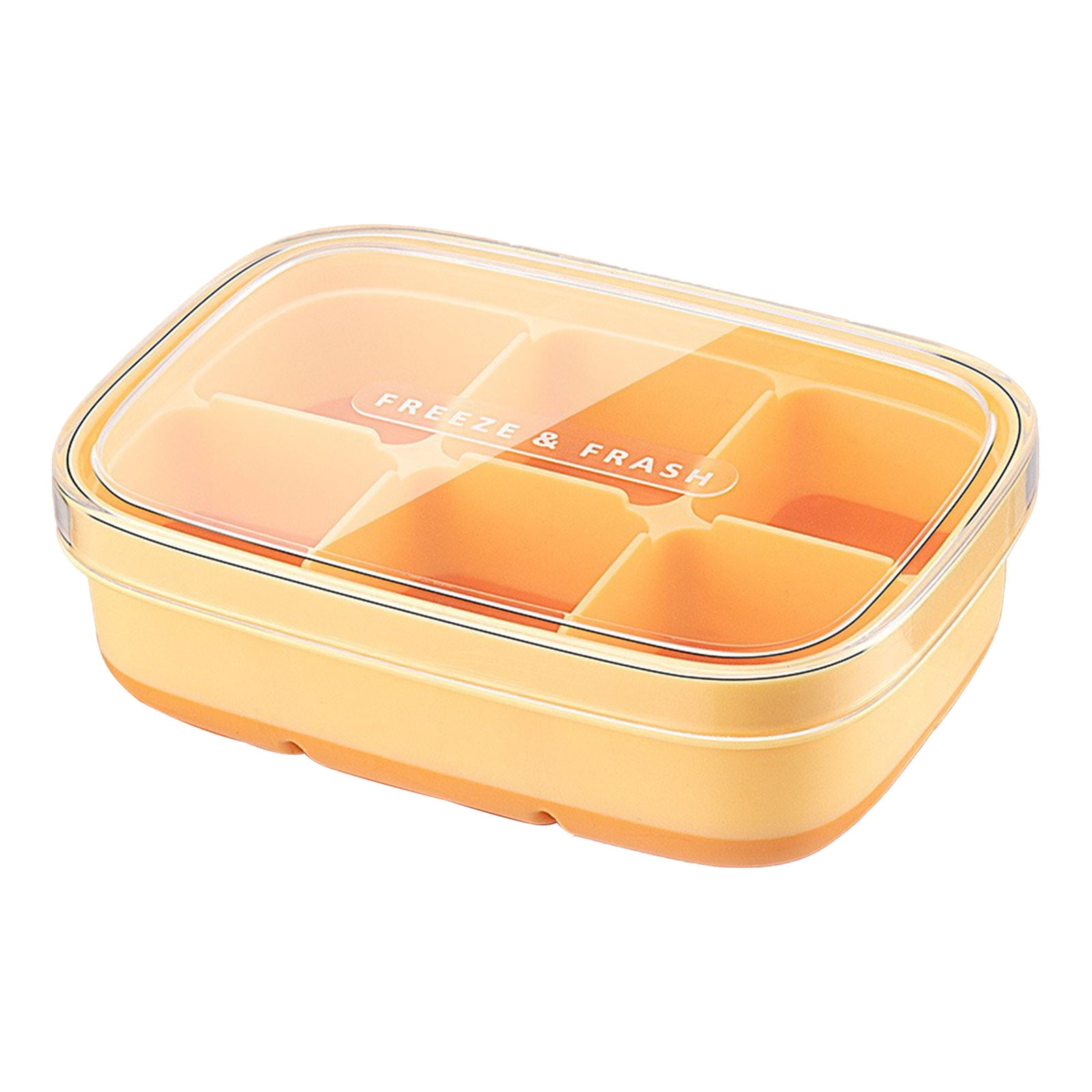 EUDIDV Ice Compartment 6 Compartment Square Ice Cubes Machine Ice Maker ...