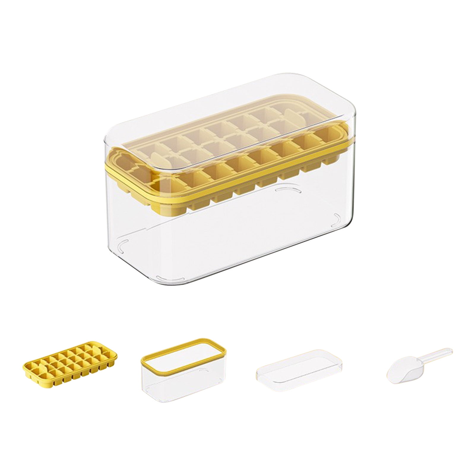 EUDIDV Ice Lattice Ice Cube Tray Ice Tray Beer Ice Tray Large Capacity ...