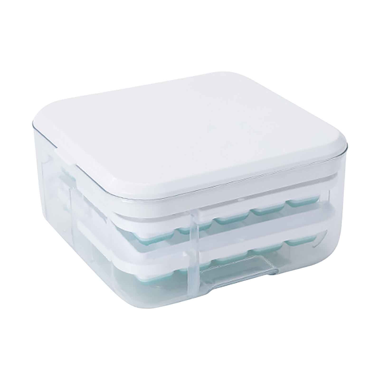 EUDIDV Ice Lattice Ice Cube Tray New Ice-making Artifact Ice-making ...