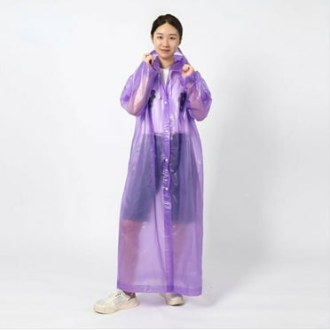 shyuyusa Raincoat For Adults Portable Rain Cape Water-proof Outdoor ...