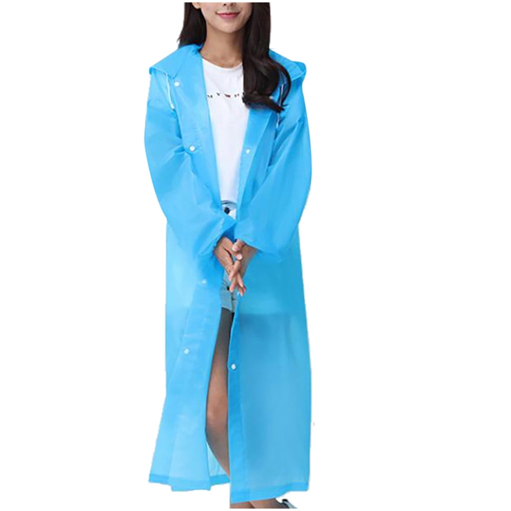 EUDIDV Lightweight Raincoat Women's Outdoor Travel Fashion Adult ...