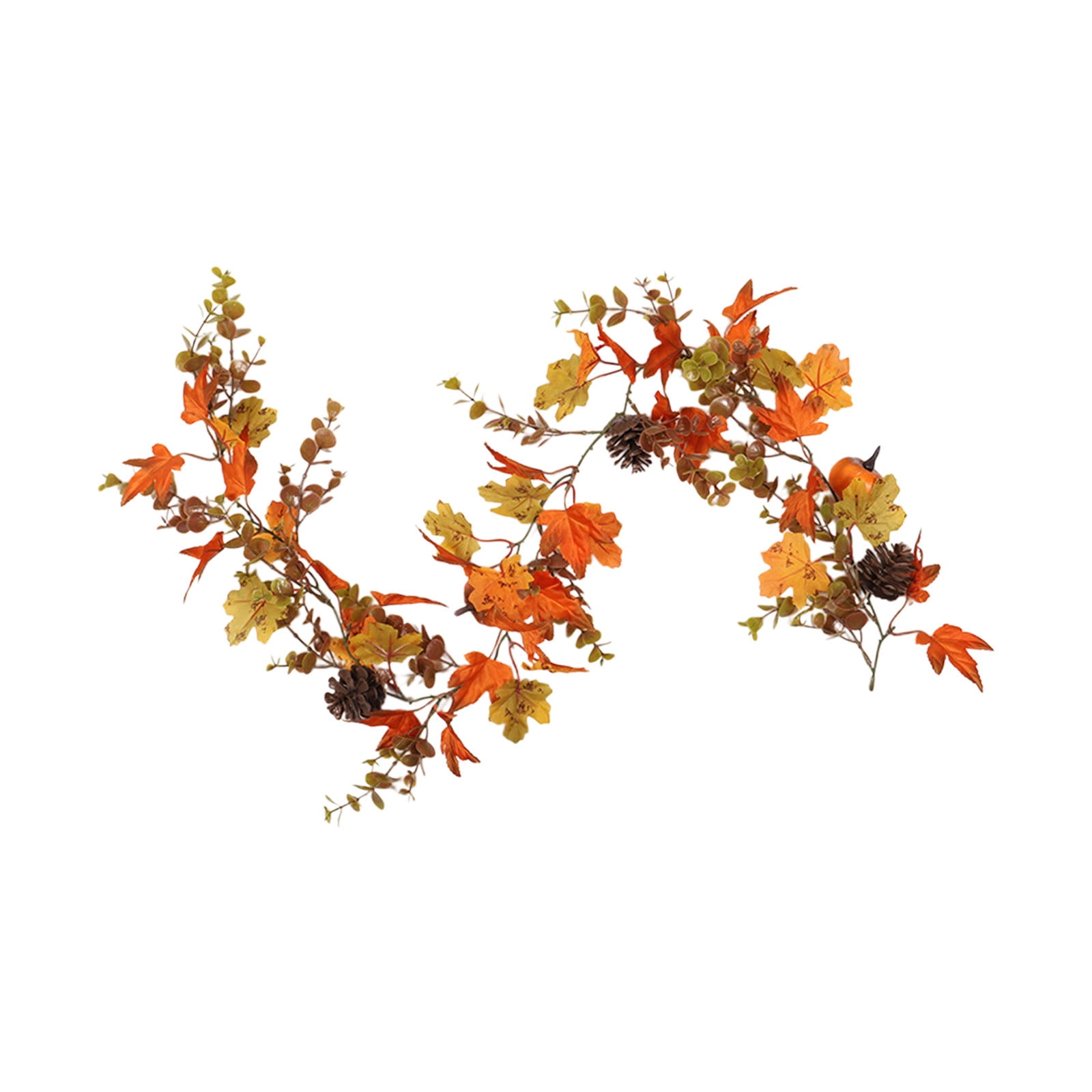 EUDIDV Maple Leaf Garland - Halloween and Thanksgiving Decor ...