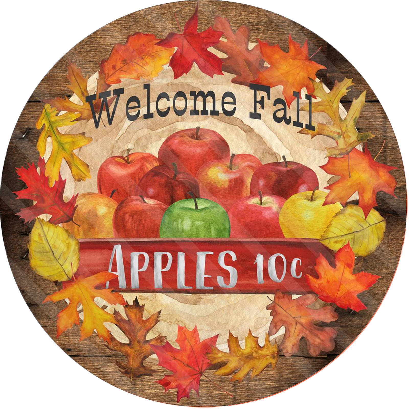 EUDIDV Mesmerizing Gate Signage Fall Ornament Welcome Sign Decorative ...