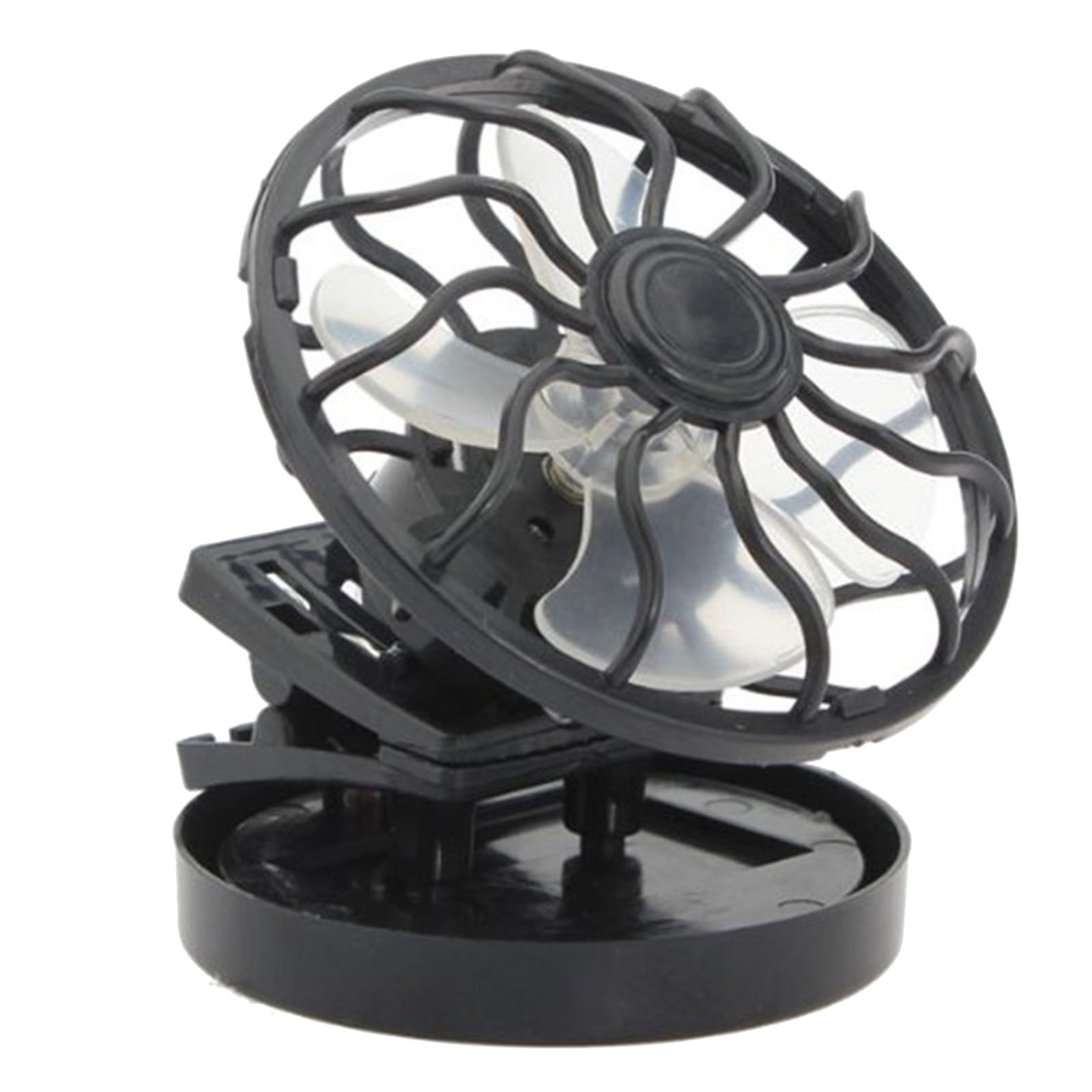 EUDIDV Mini Fan Portable Portable Clip On Solar Cell Fan Sun Power ...