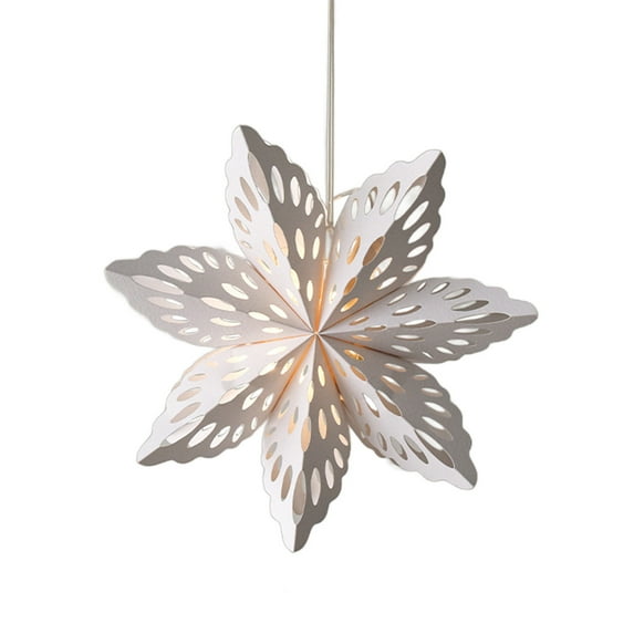 EUDIDV Nativity Ornament Paper Christmas Snowflake Hanging Decoration ...