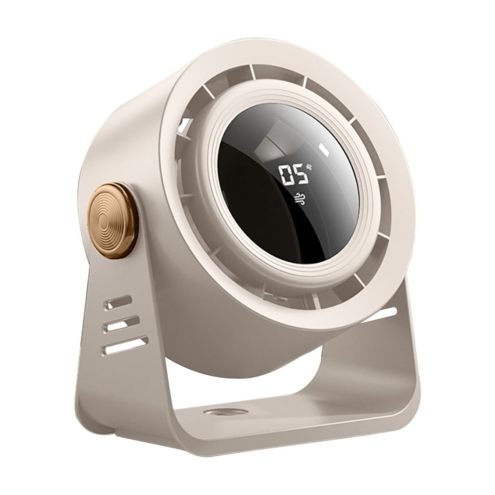 EUDIDV Portable Fan Desktop Circulating Digital Display Fan Home ...