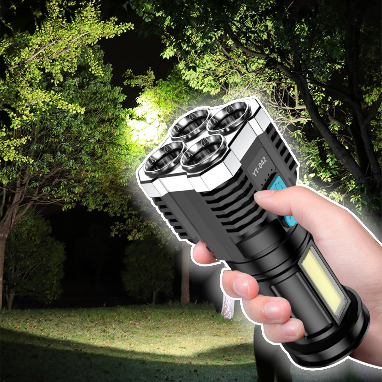 EUDIDV Portable Flashlight Nine Lights In One Brightest Outdoor ...