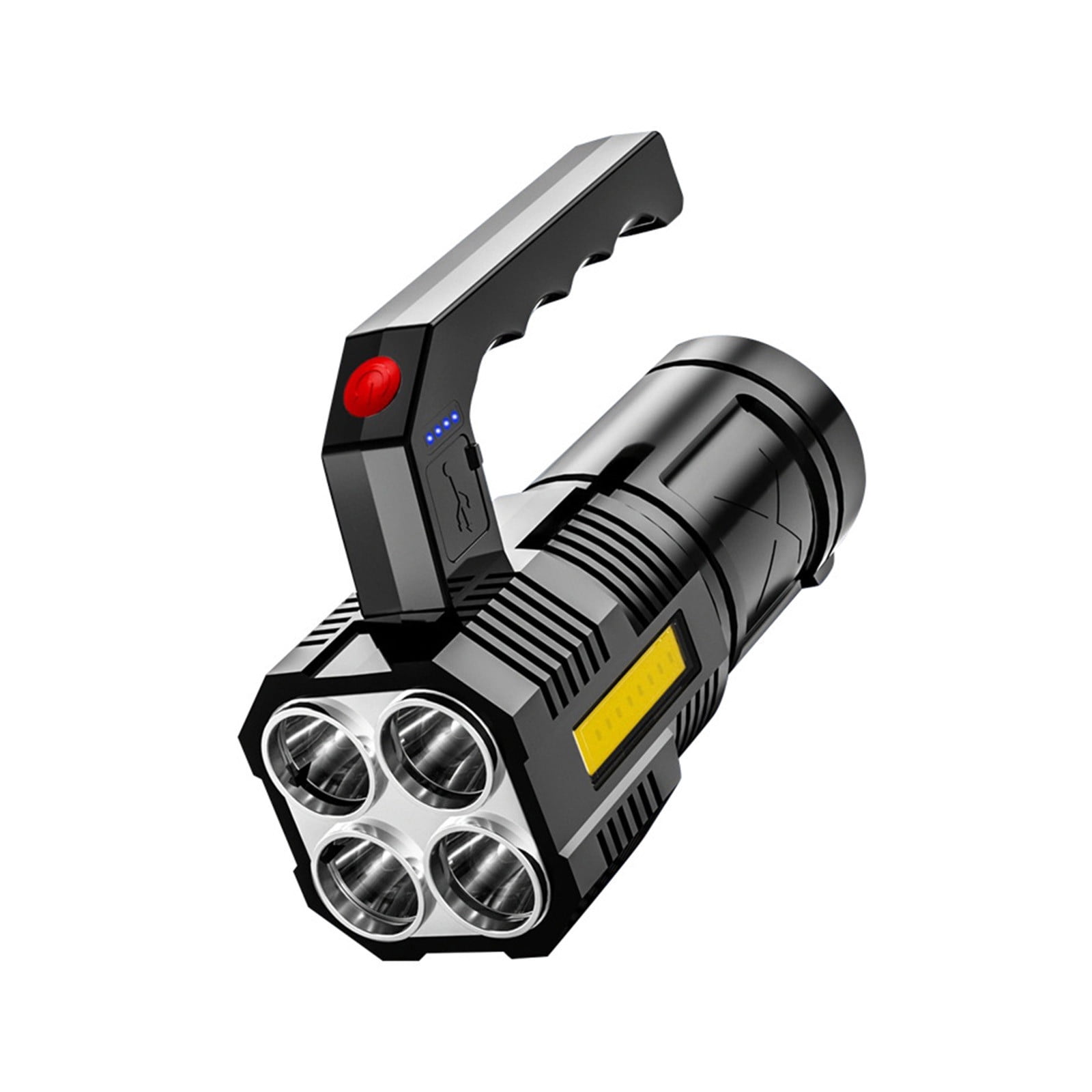 EUDIDV Portable Flashlight Rechargeable LED Spotlight Flashlights ...