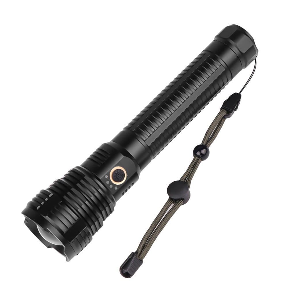 EUDIDV Portable Flashlight XHP70 Powerful LED Flashlight USB Charging ...
