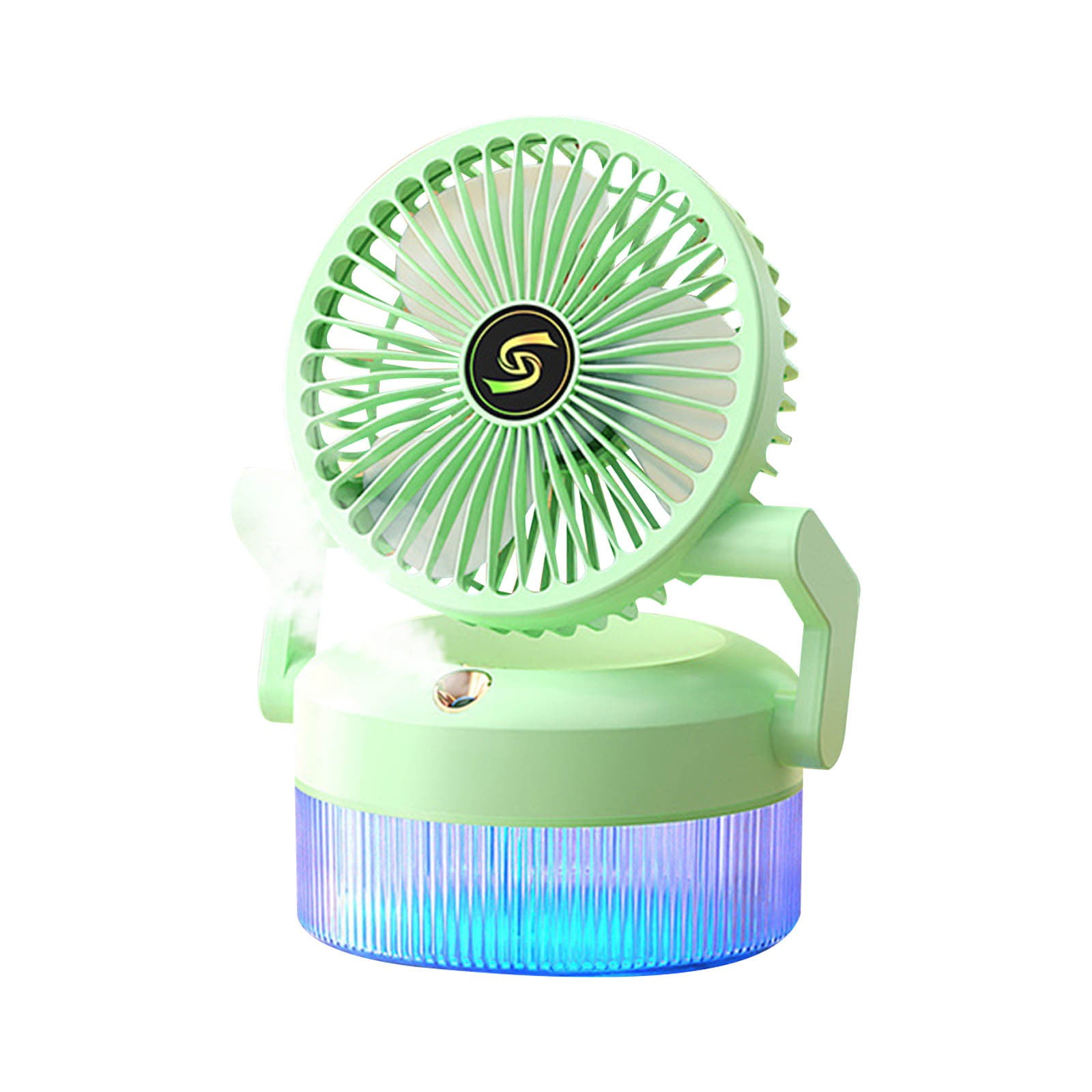 EUDIDV Portable Lighted Fans 2024 New Household Spray Fan Charging ...