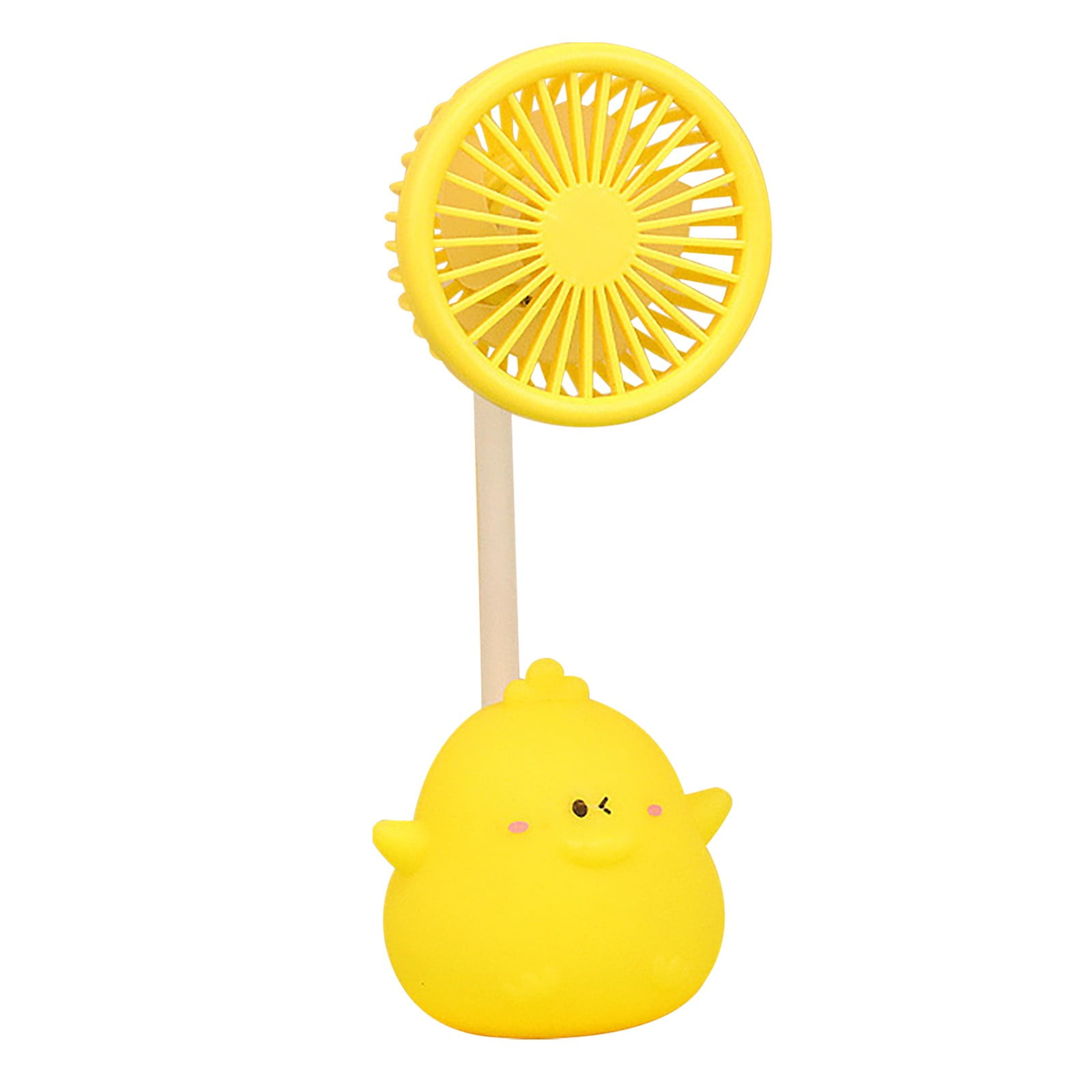 EUDIDV Portable Lighted Fans Cute Pet Light Fan Desktop Charging Mini ...