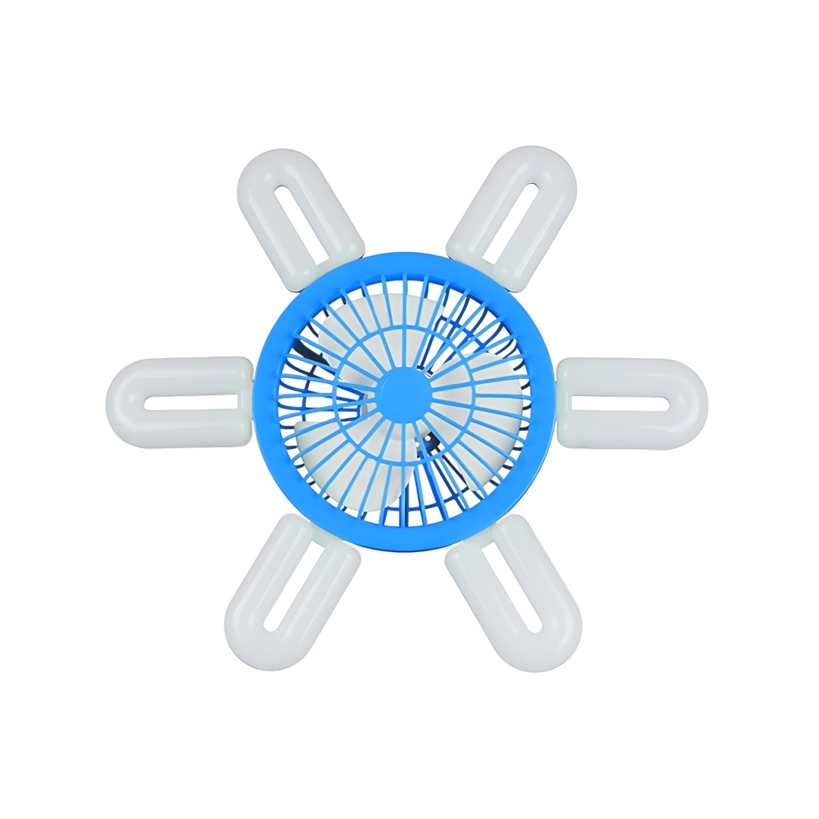 EUDIDV Portable Lighted Fans E27 Screw Mouth Fan Light Ceiling Fan ...