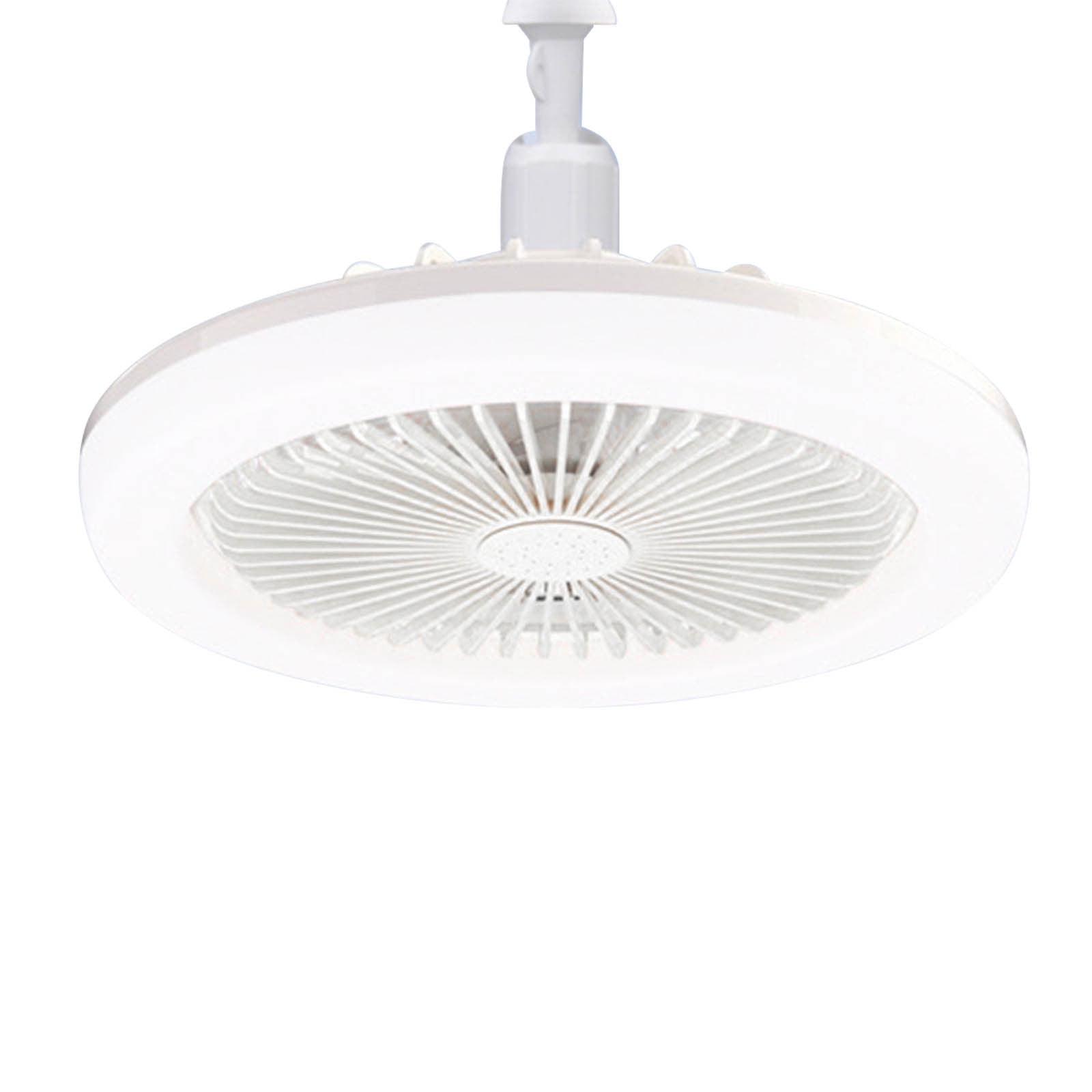 EUDIDV Portable Lighted Fans LED Fan Light E27 Screw Remote Control Study Bedroom Modern;Fans ...