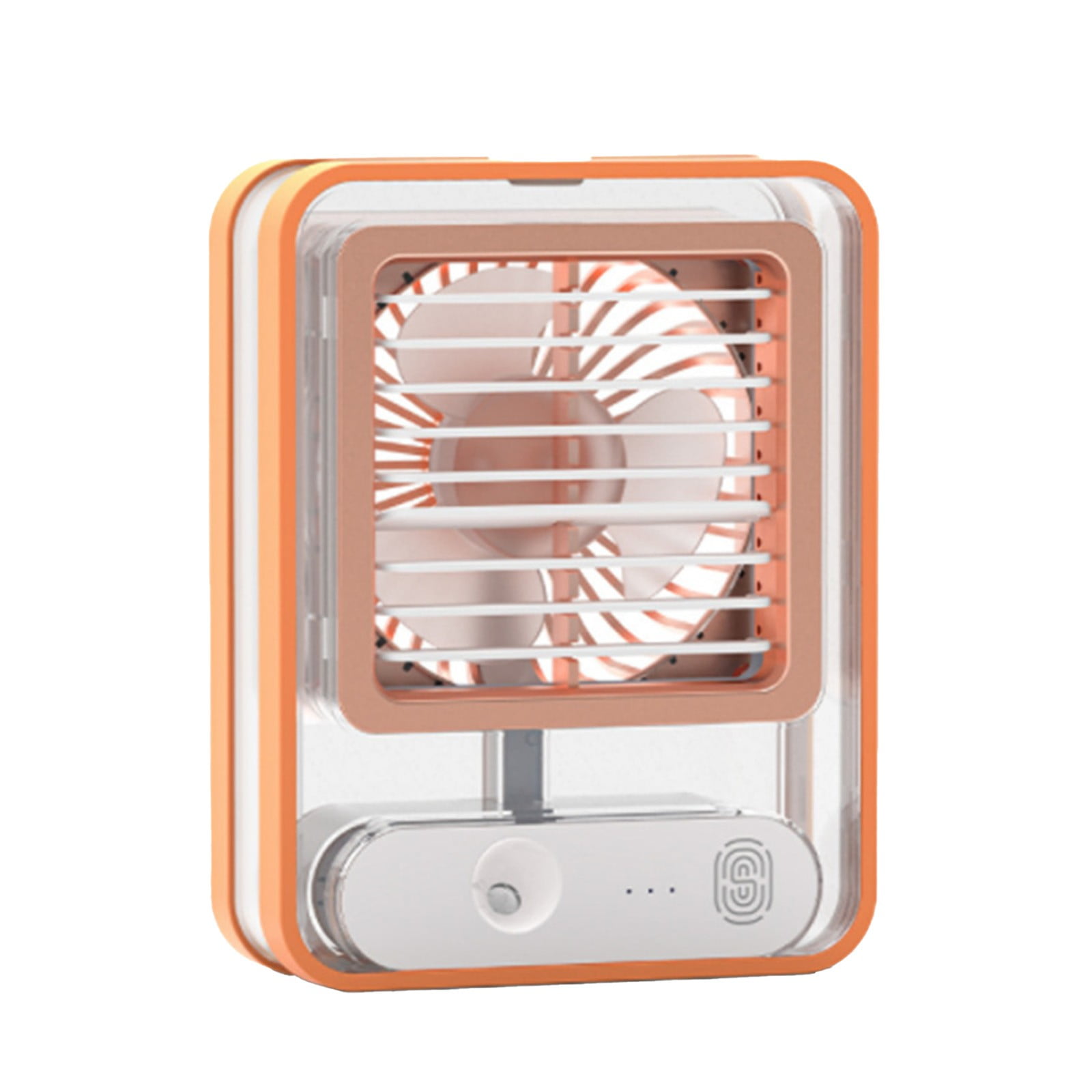 EUDIDV Portable Lighted Fans New Mini Fan Usb Portable Chiller Desktop ...