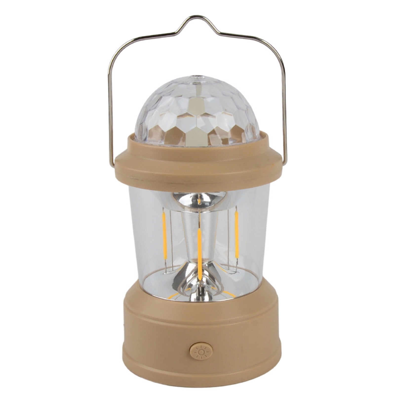 EUDIDV Portable Lighted Fans Outdoor Multi-function Solar Rechargeable ...