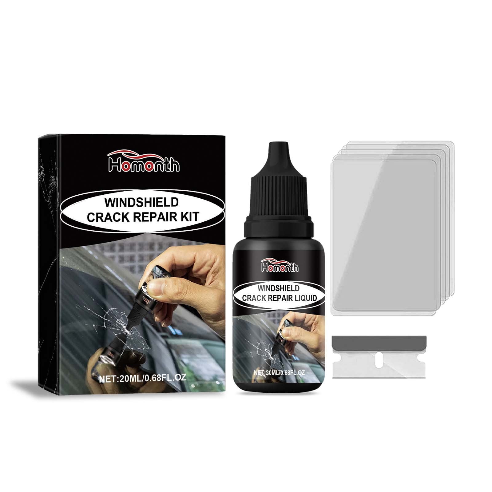 EUDIDV Powerful Glass Cleaner Automotive Windshield Repair Fluid ...