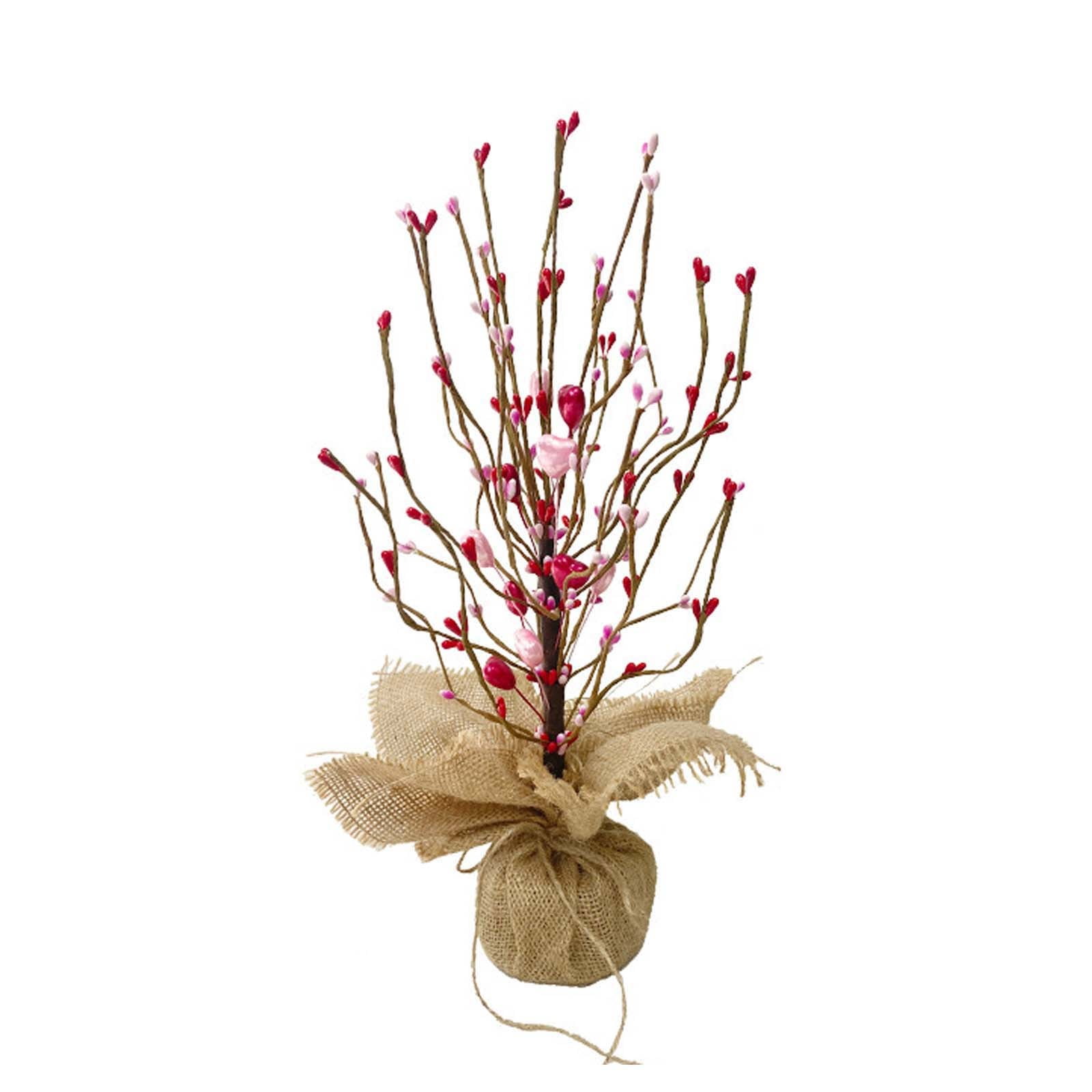 EUDIDV Romantic Presents Imulated Love Berry Wooden Stakes Wedding ...