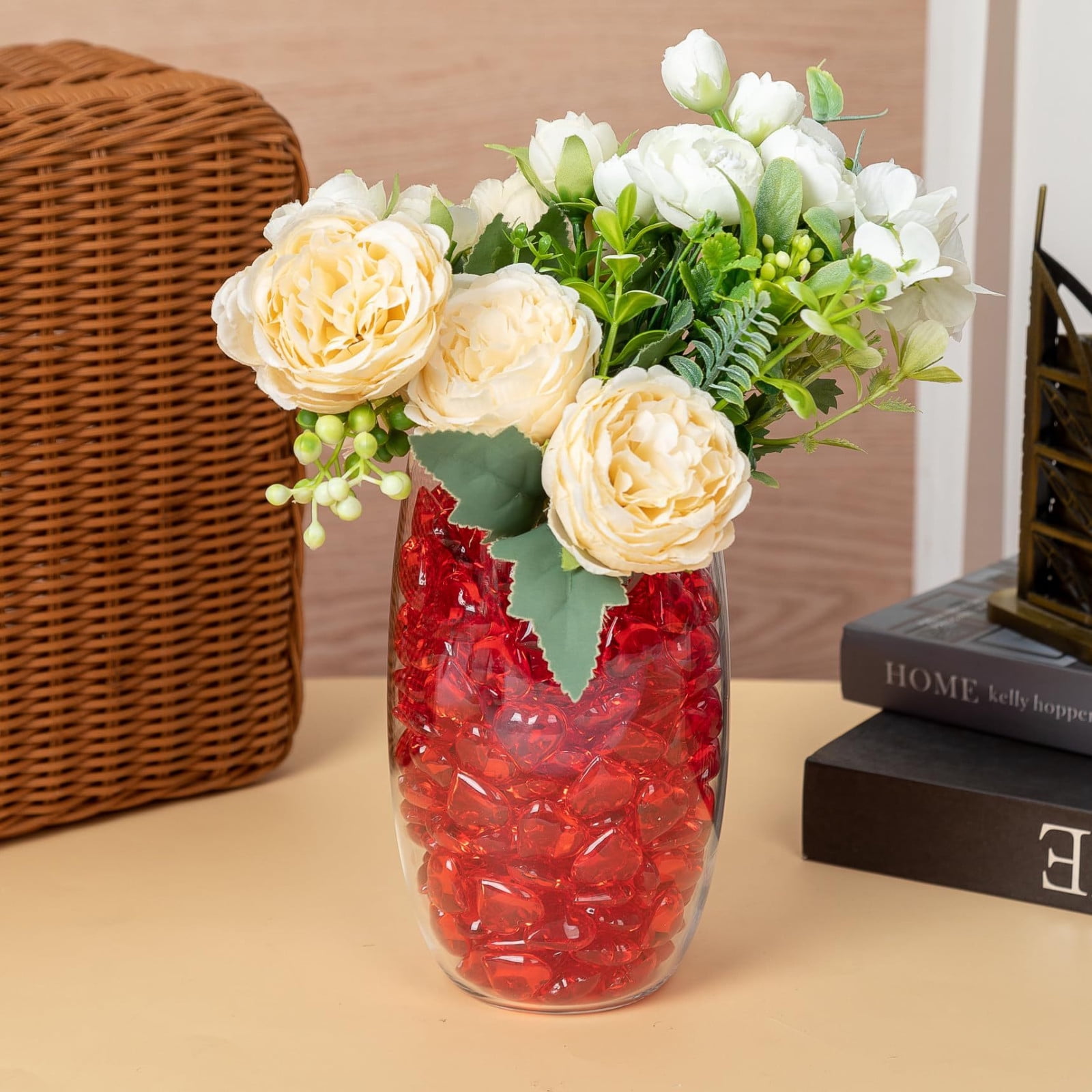 EUDIDV Romantic Presents Valentine's Day 240 Shaped Plastic Simulation ...