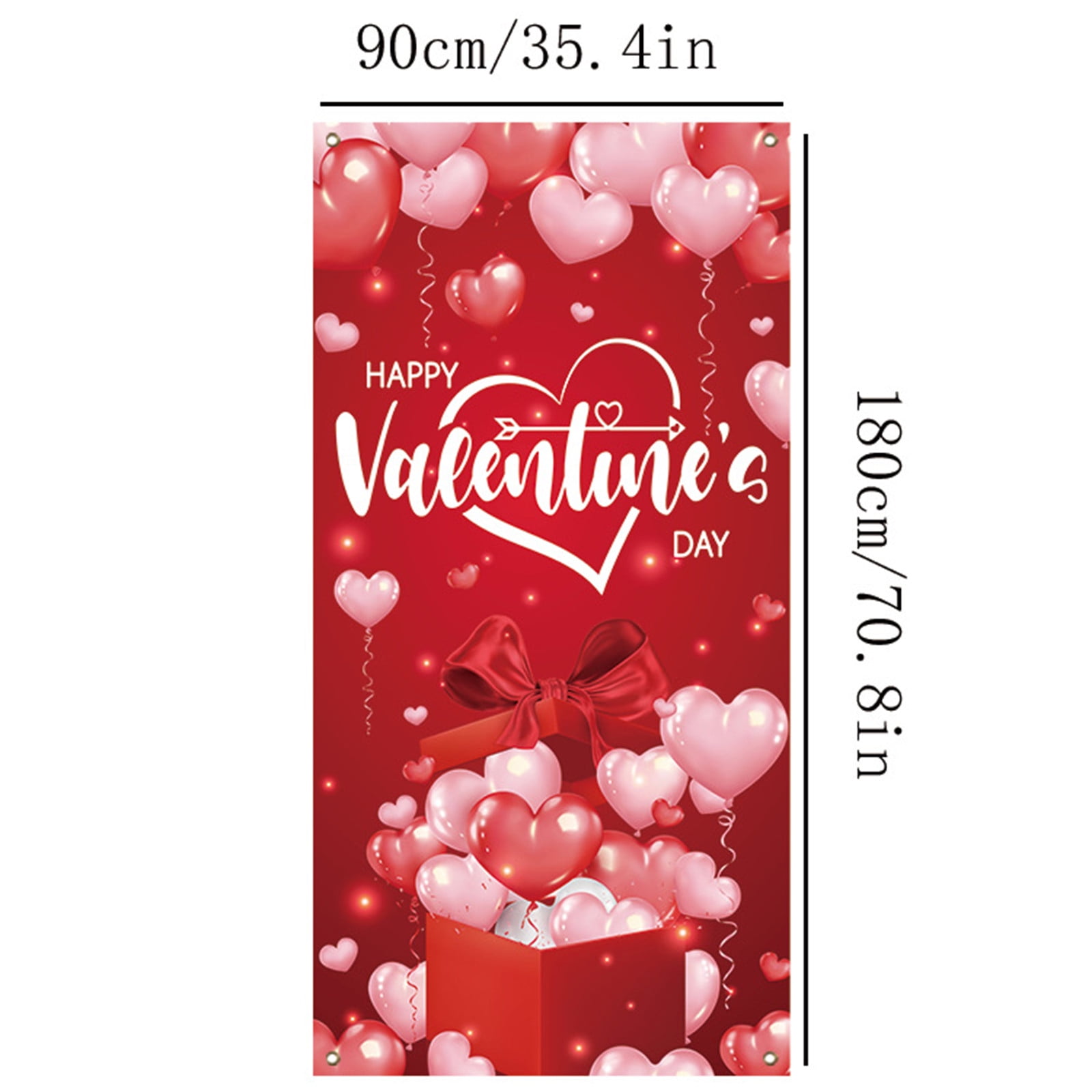 EUDIDV Romantic Presents Valentine's Day Romantic Love Background ...