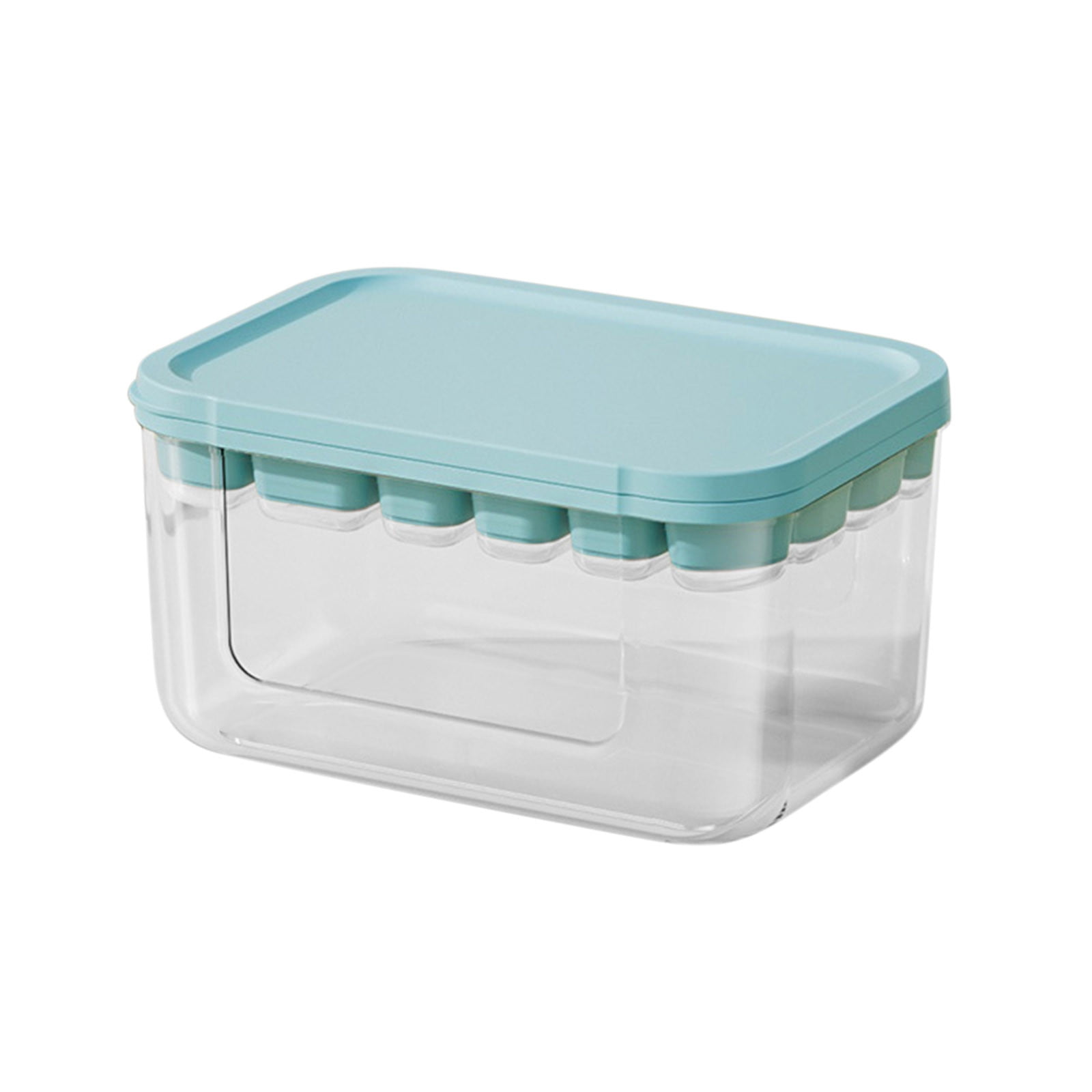 EUDIDV Silica Gel Ice Tray Film With 22-cell Ice Box With Lid Food ...