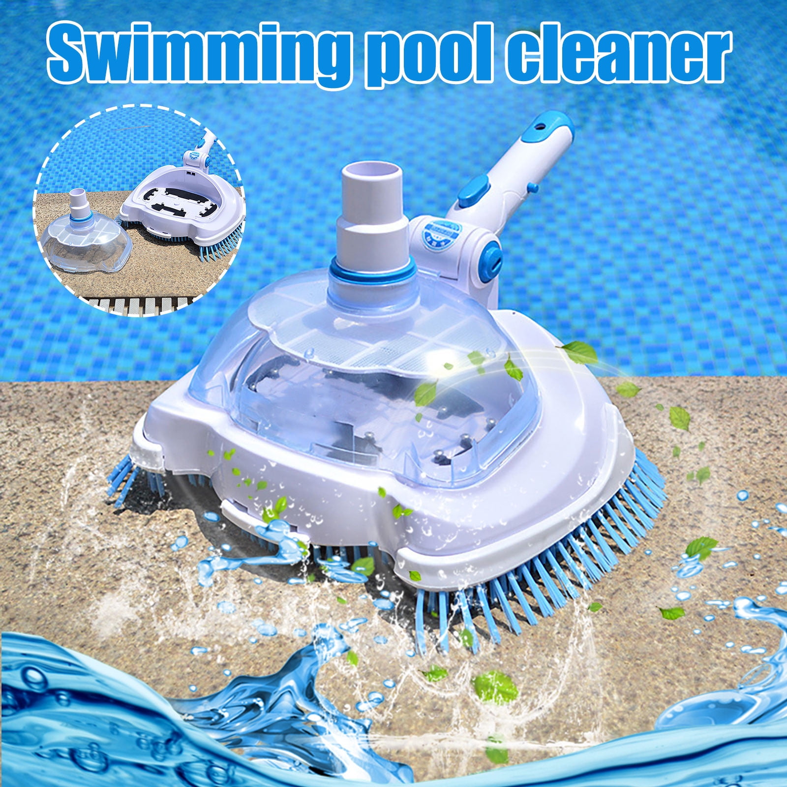 EUDIDV Skimmers and Nets Swimming Pool Cleaning Tool Suction Head ...