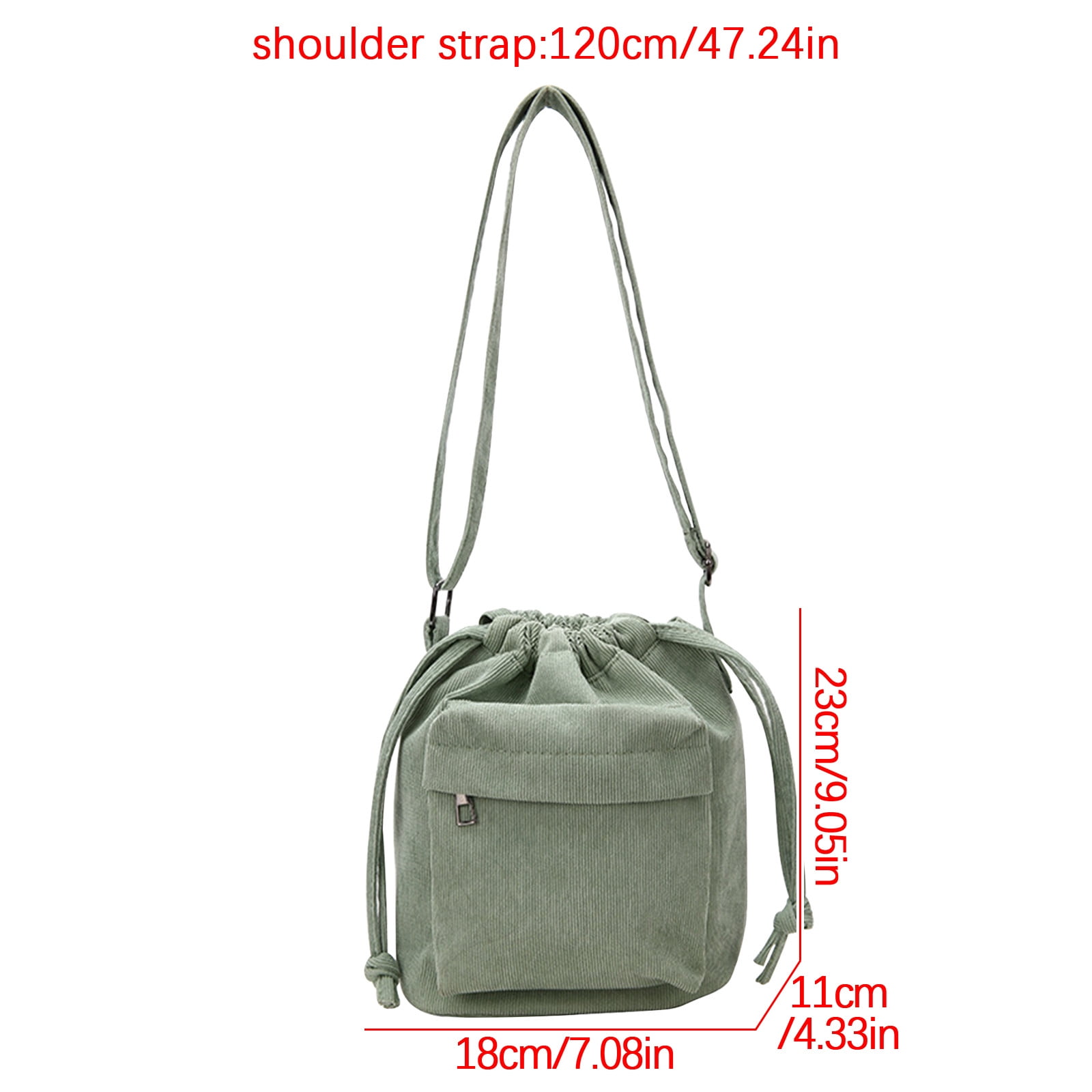 EUDIDV Sling Bag,Canvas Shoulder Bag Crossbody Small Cloth Bag Multiple ...
