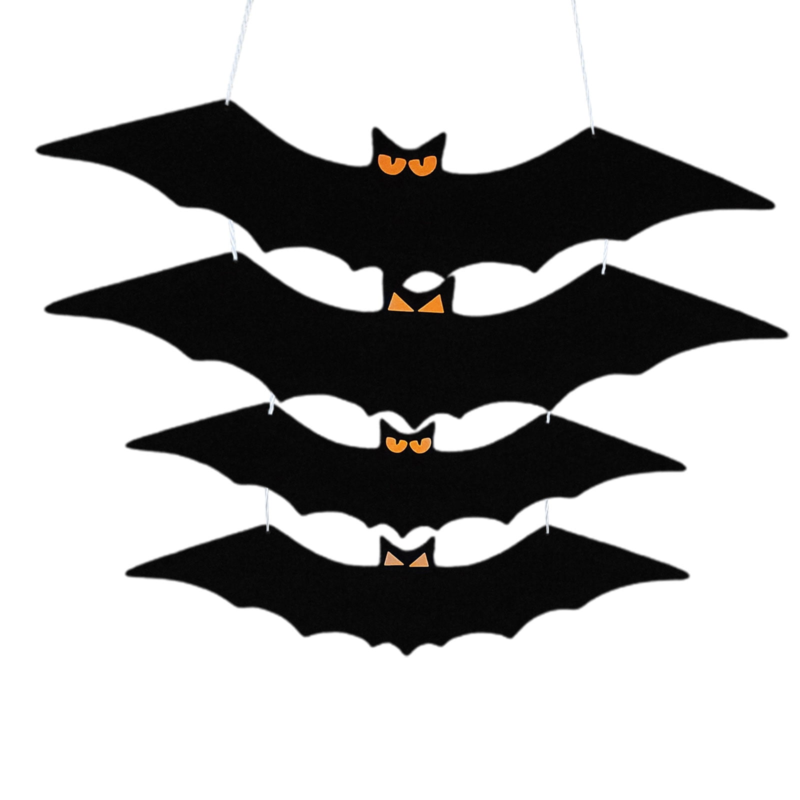 EUDIDV Spooky Halloween Ornaments 16 Minute Halloween Bats Party ...