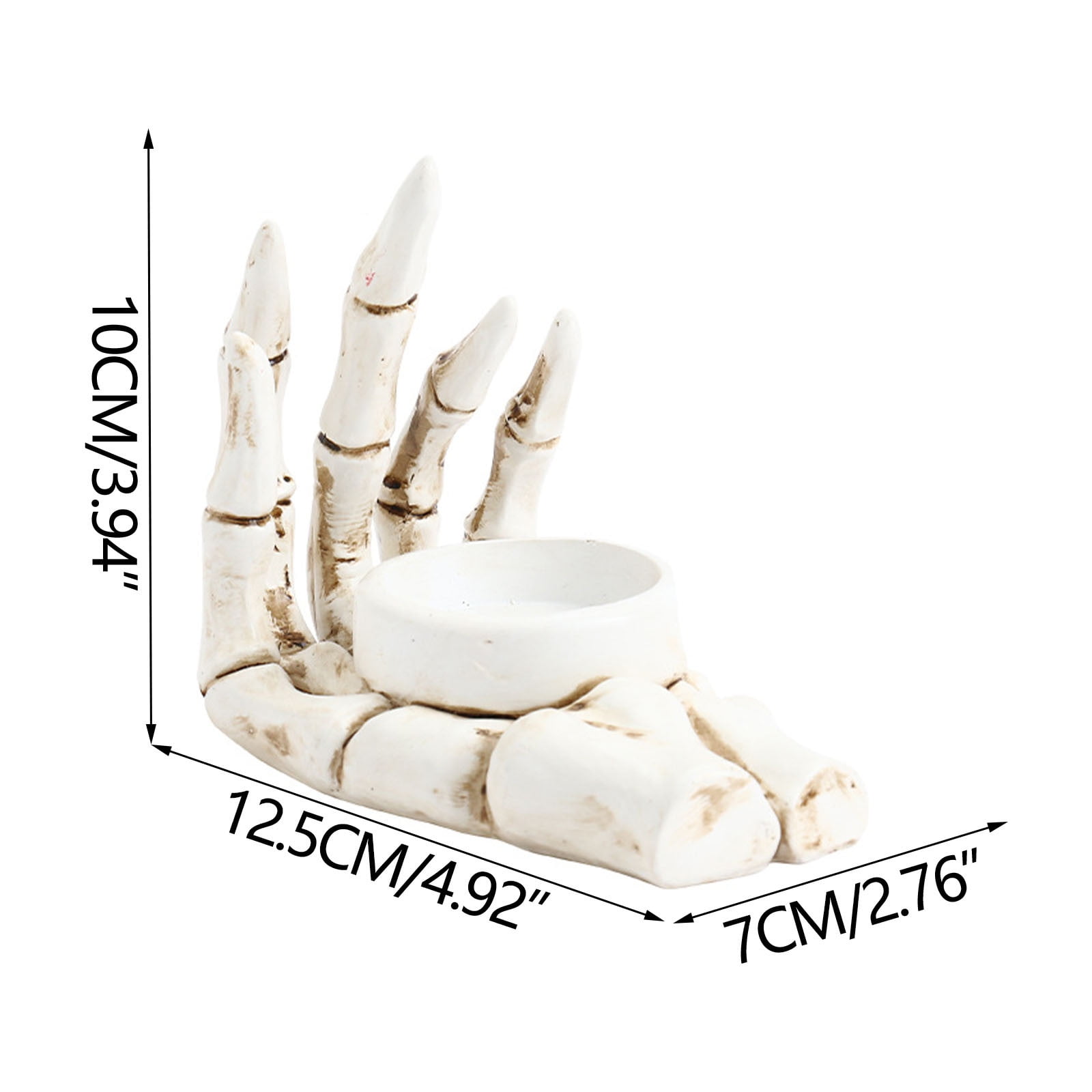 EUDIDV Spooky Halloween Ornaments Halloween Decoration Horror Skeleton ...