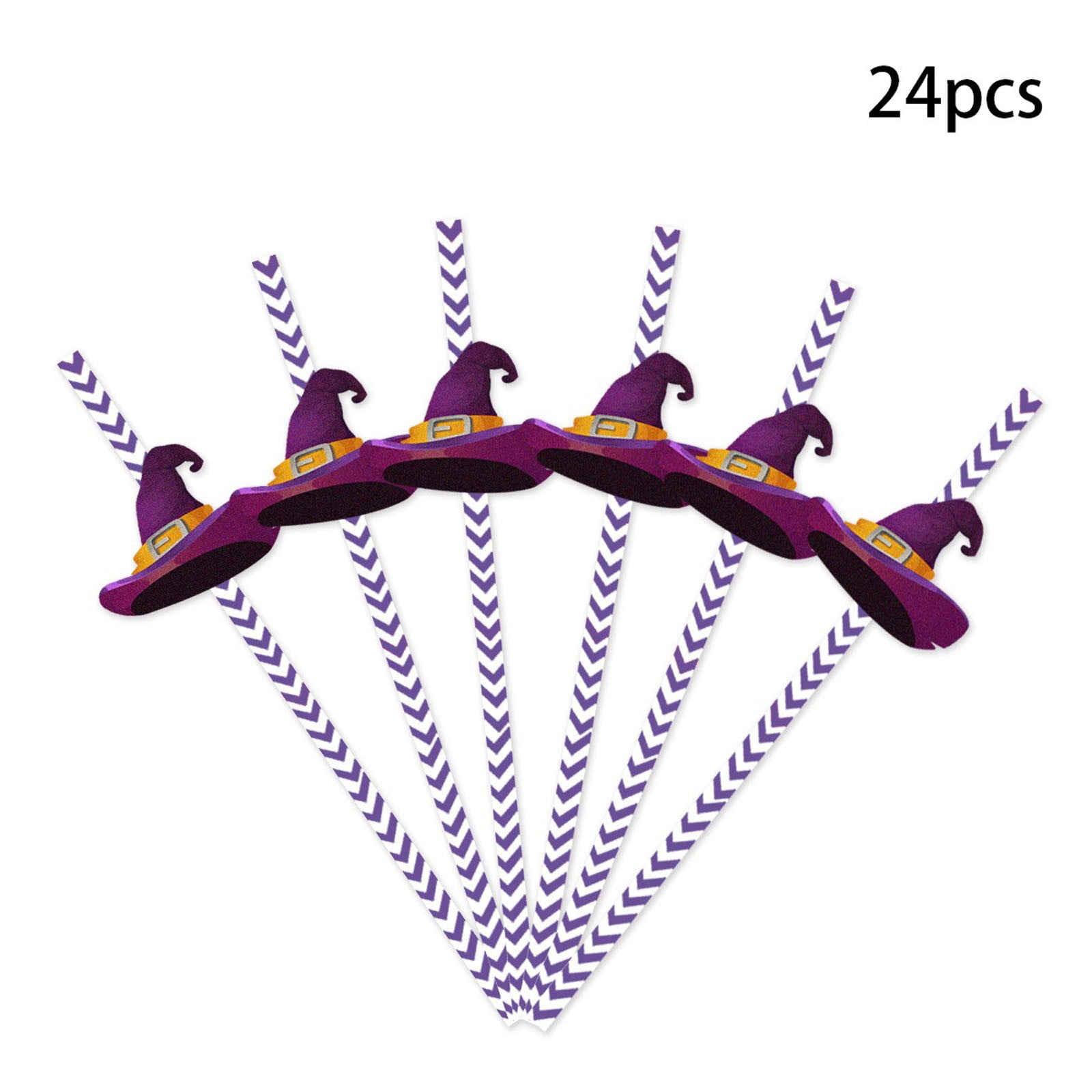 Eudidv Spooky Halloween Ornaments Halloween Straw Party Decoration