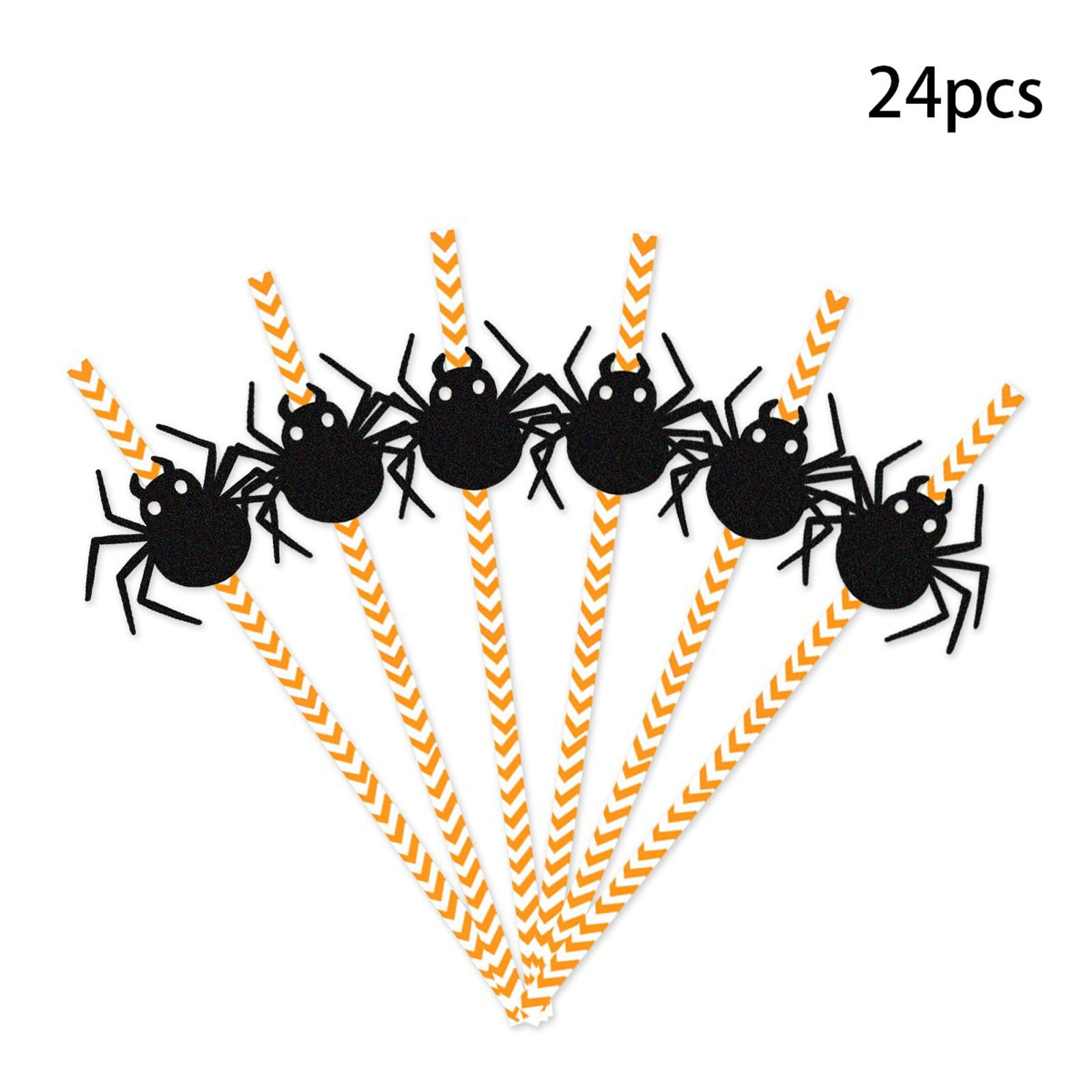 EUDIDV Spooky Halloween Ornaments Halloween Straw Party Decoration ...